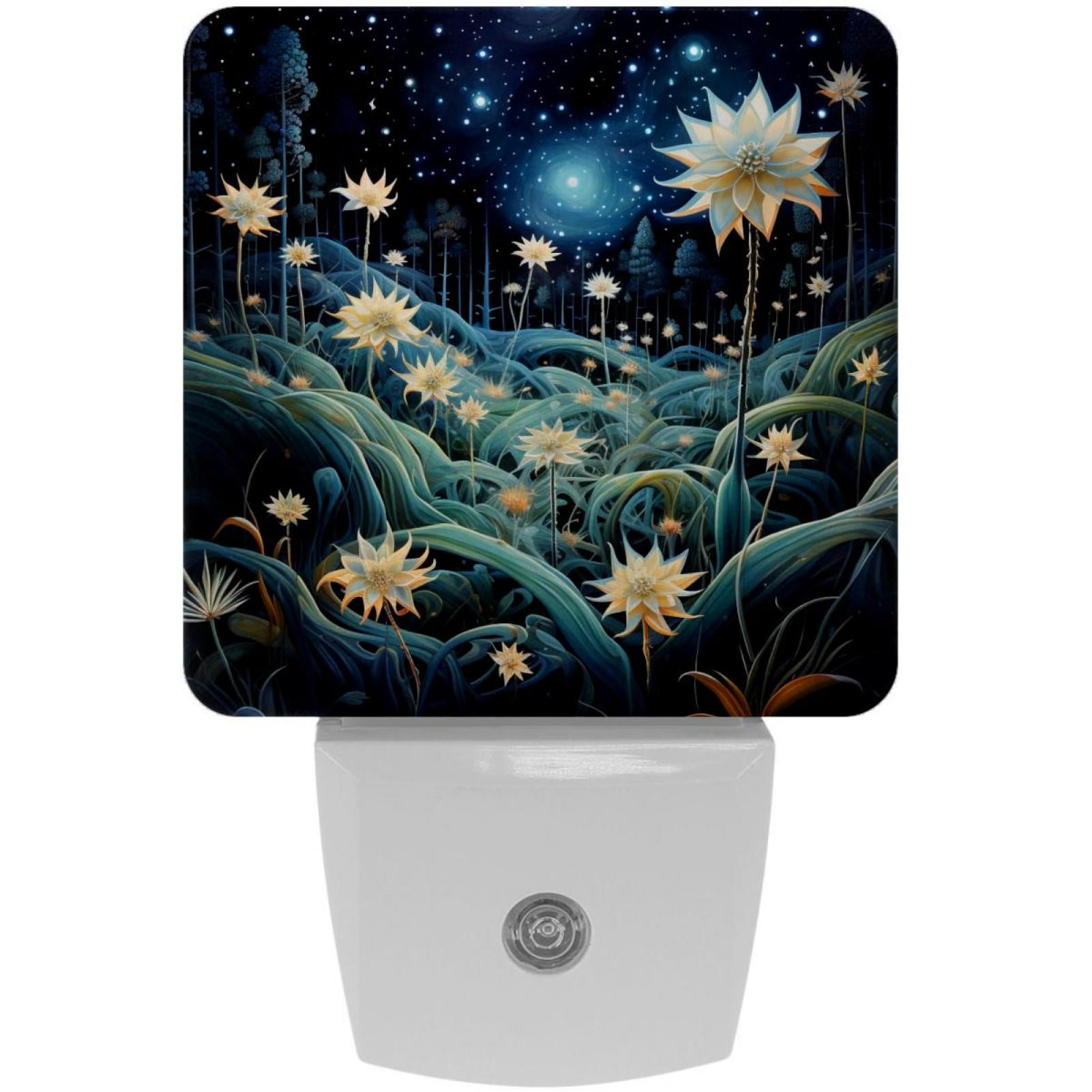 Starry sky plants LED Square Night Light - Energy Efficient and Stylish ...