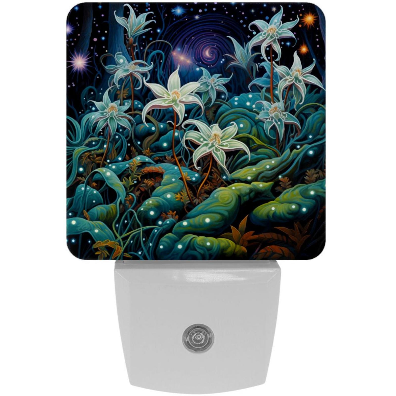 Starry sky plants LED Square Night Light - Energy Efficient and Stylish ...