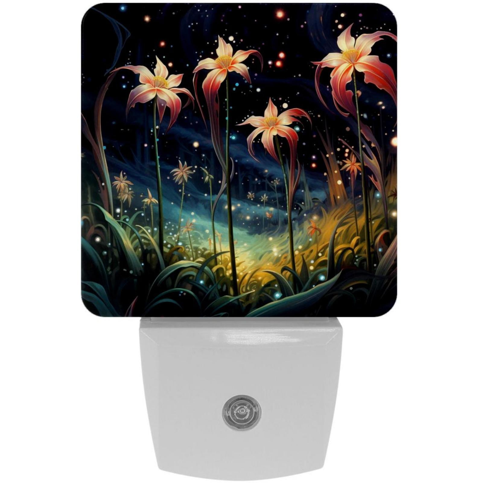 Starry sky plants LED Square Night Lights - Energy Efficient and Sleek ...