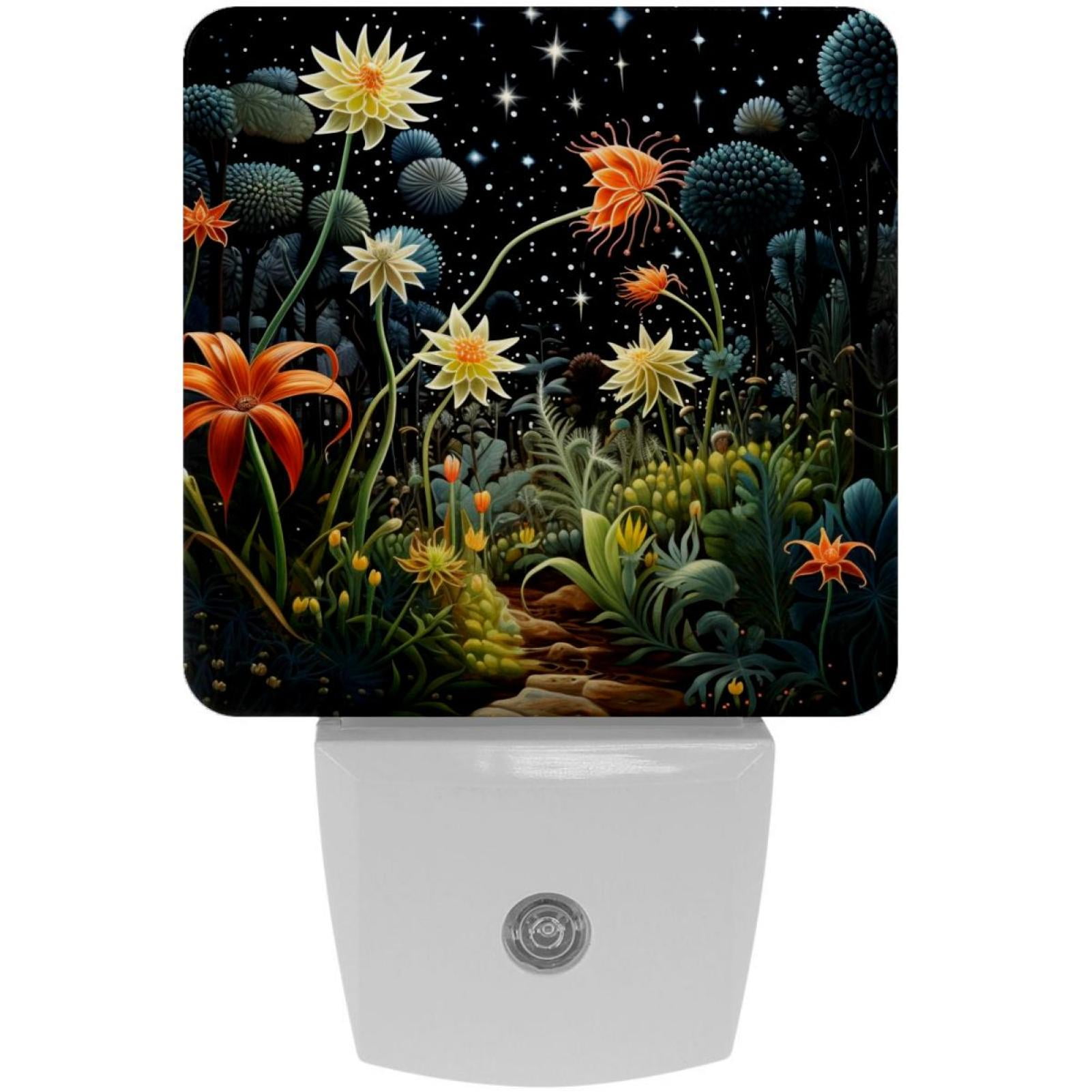 Starry sky plants LED Square Night Lights- Modern and Energy Efficient ...