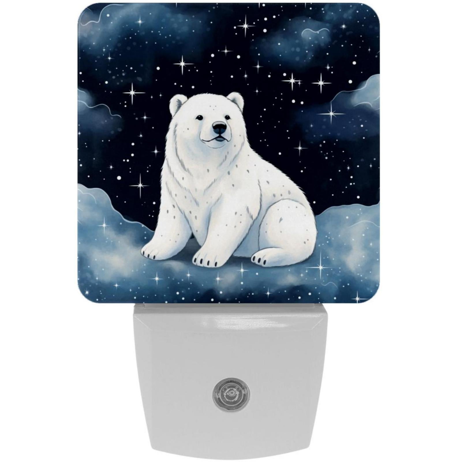 Starry sky polar bear LED Square Night Lights - Energy Efficient and ...