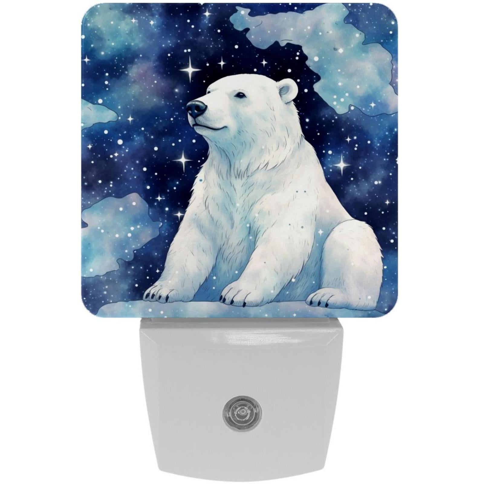 Starry sky polar bear LED Square Night Lights - Energy Efficient and ...