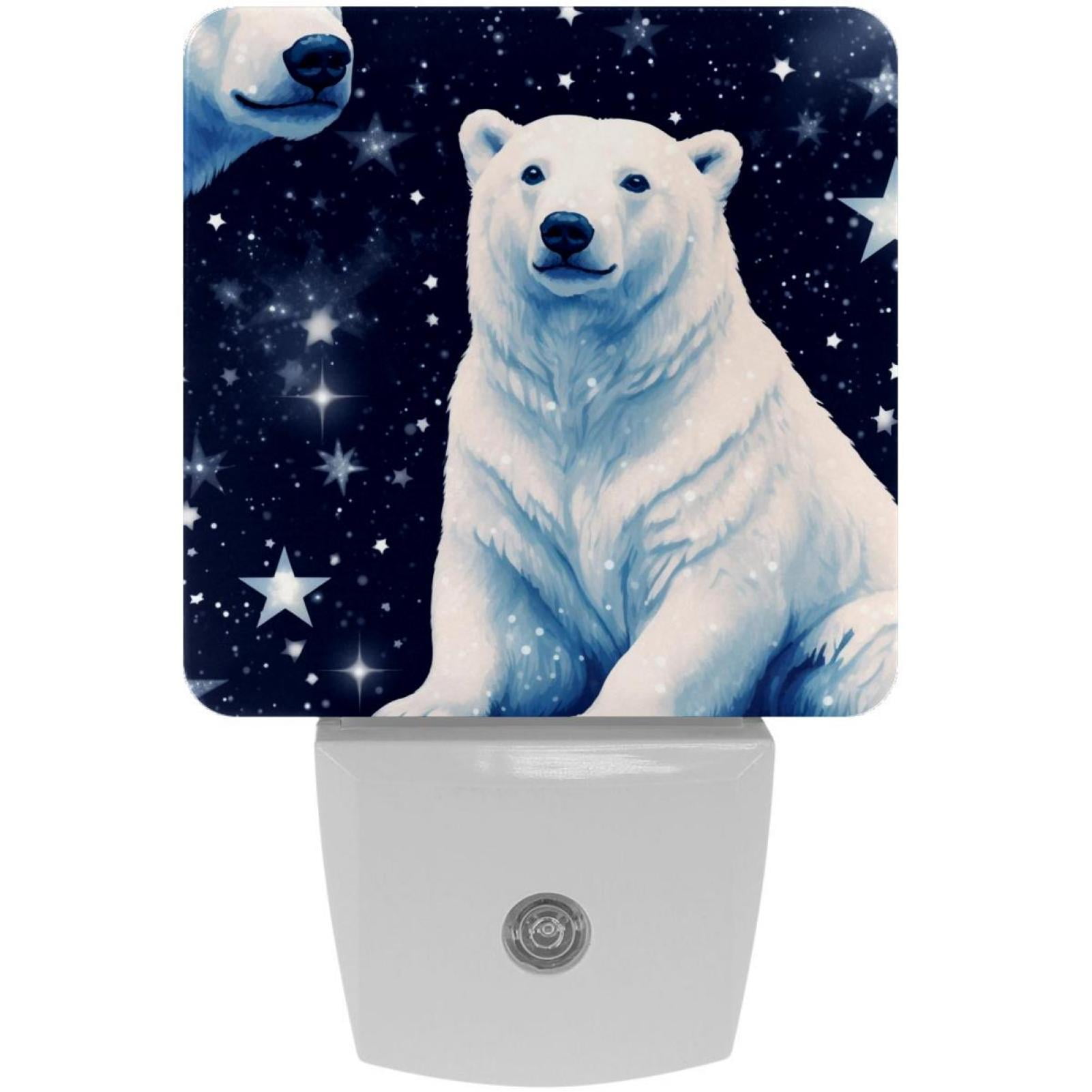 Starry sky polar bear LED Square Night Lights - Energy Efficient and ...