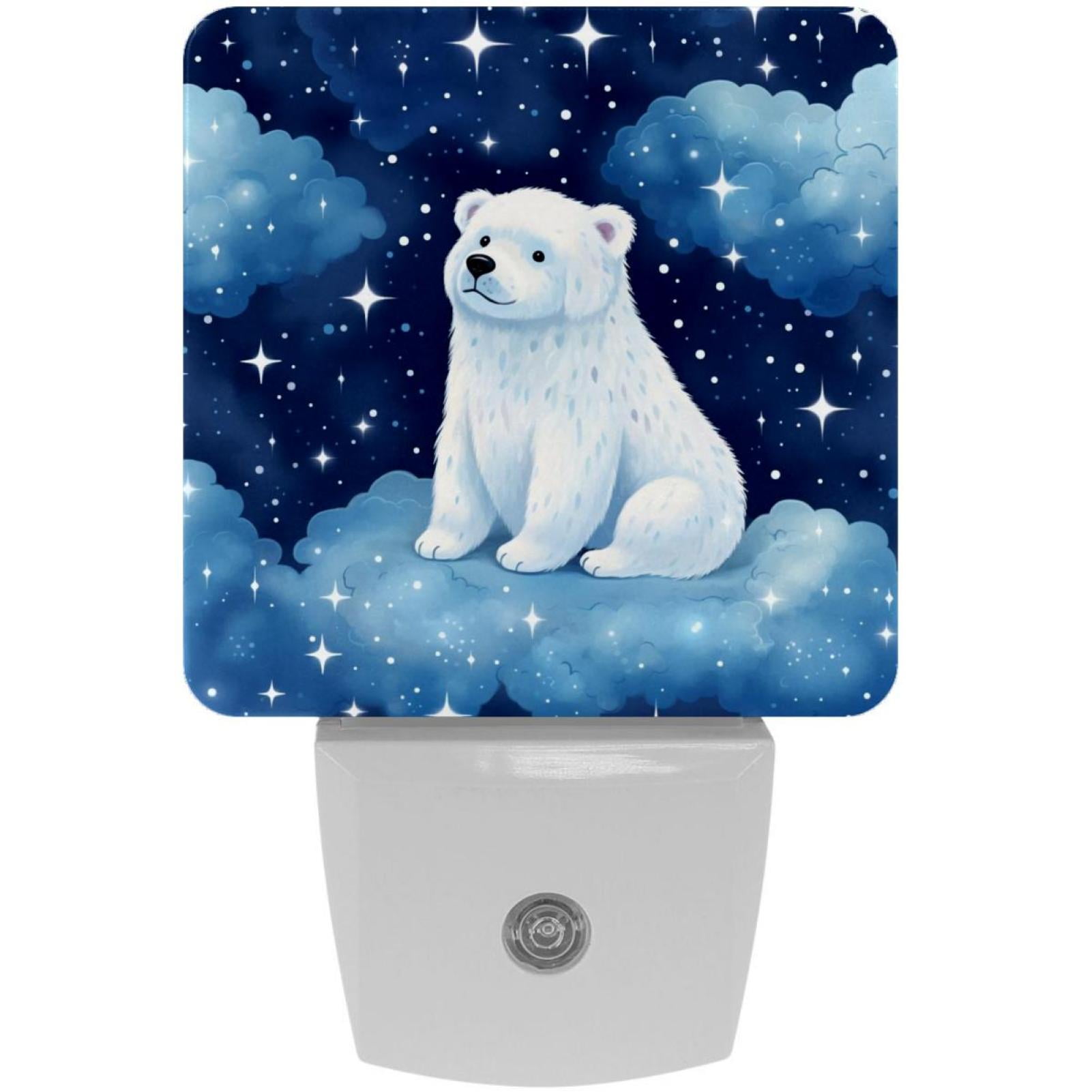 Starry sky polar bear LED Square Night Lights: Innovative Illumination ...