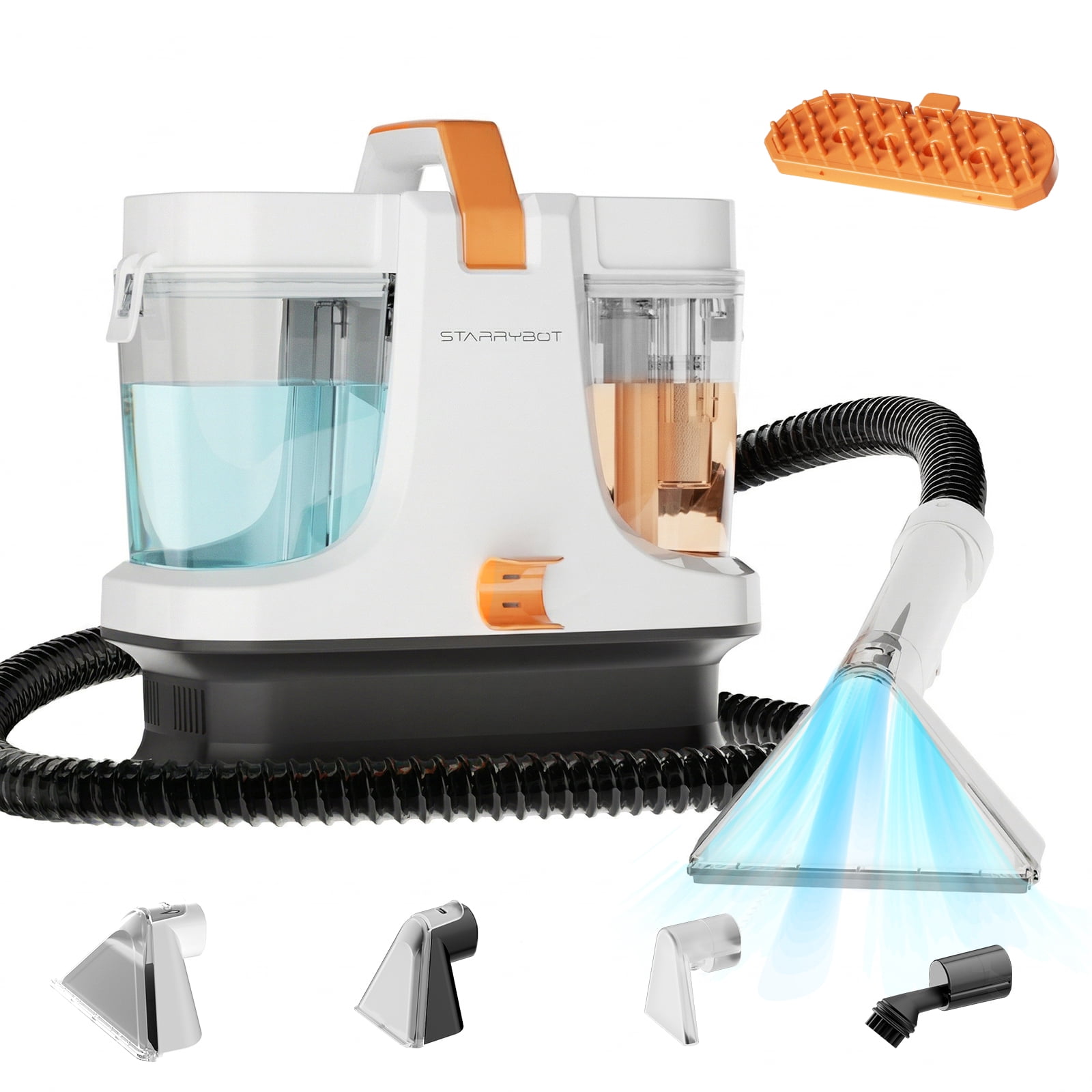 Starrybot 30KPA Portable Carpet & Upholestery Cleaner Machine for Pets ...