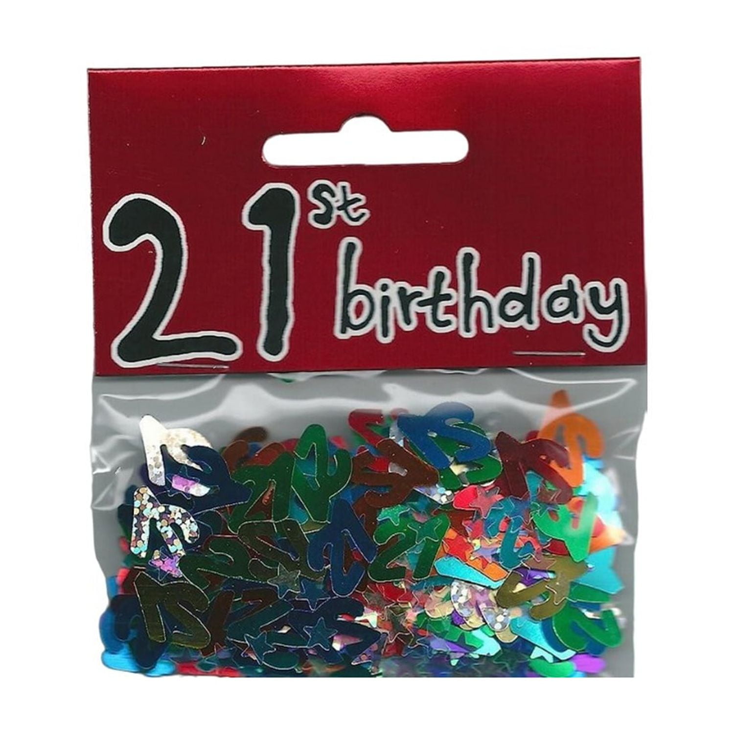 Stars 21st Birthday Confetti - Walmart.com