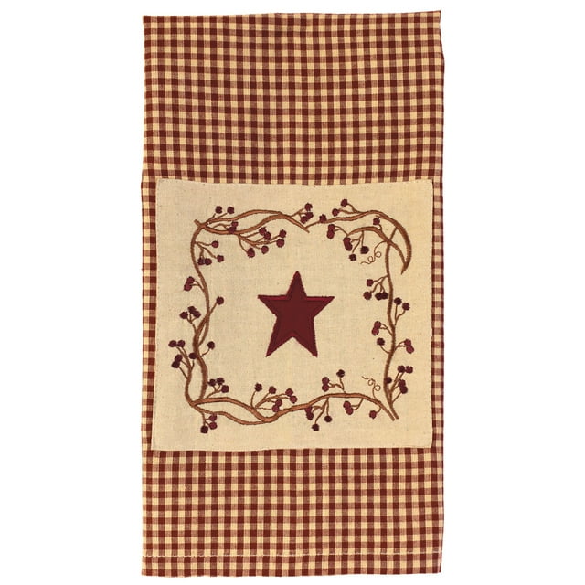 Stars And Berries Patch Country Towel - Walmart.com