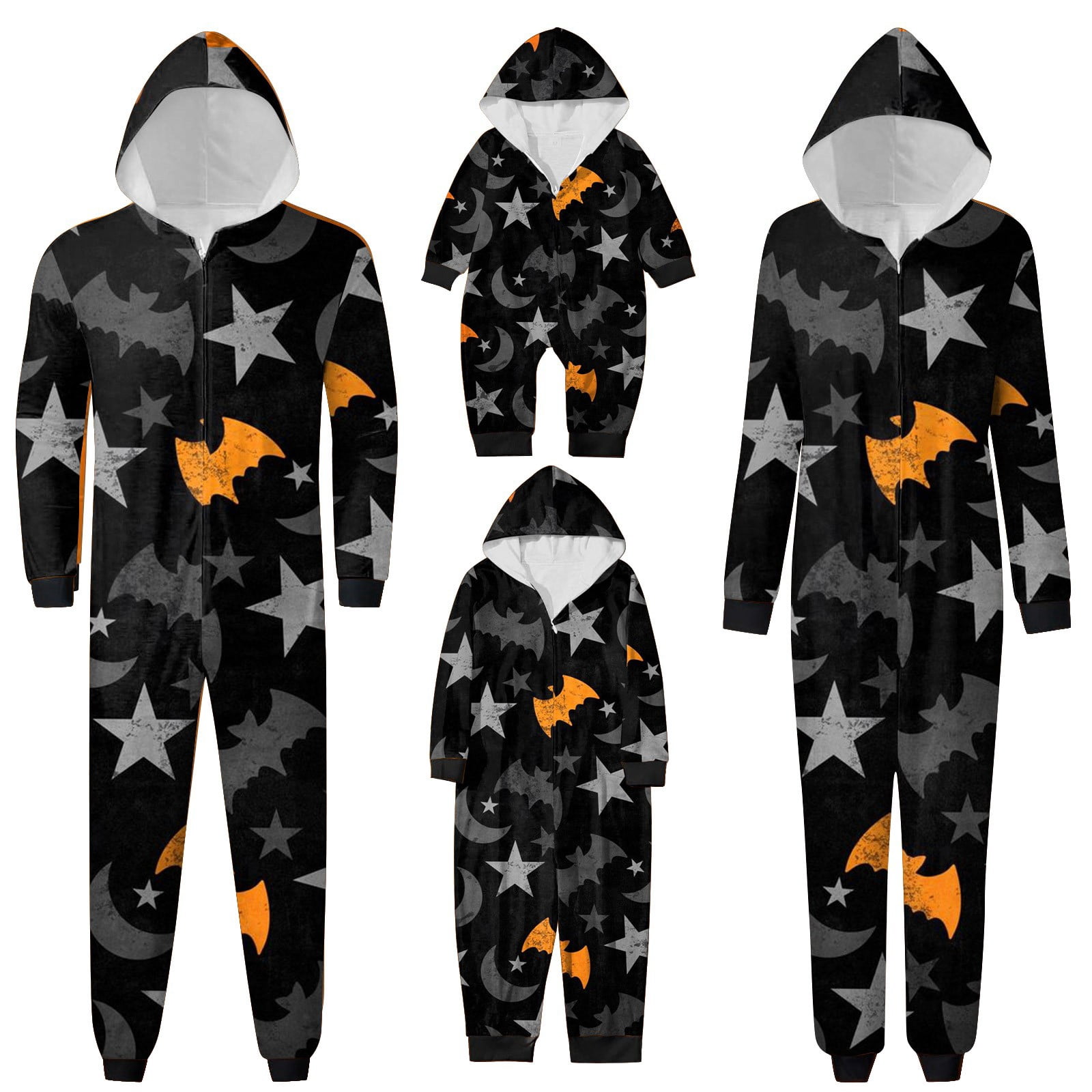 Stars & Bats Matching Family Pajamas, Matching Family Outfits Matching ...