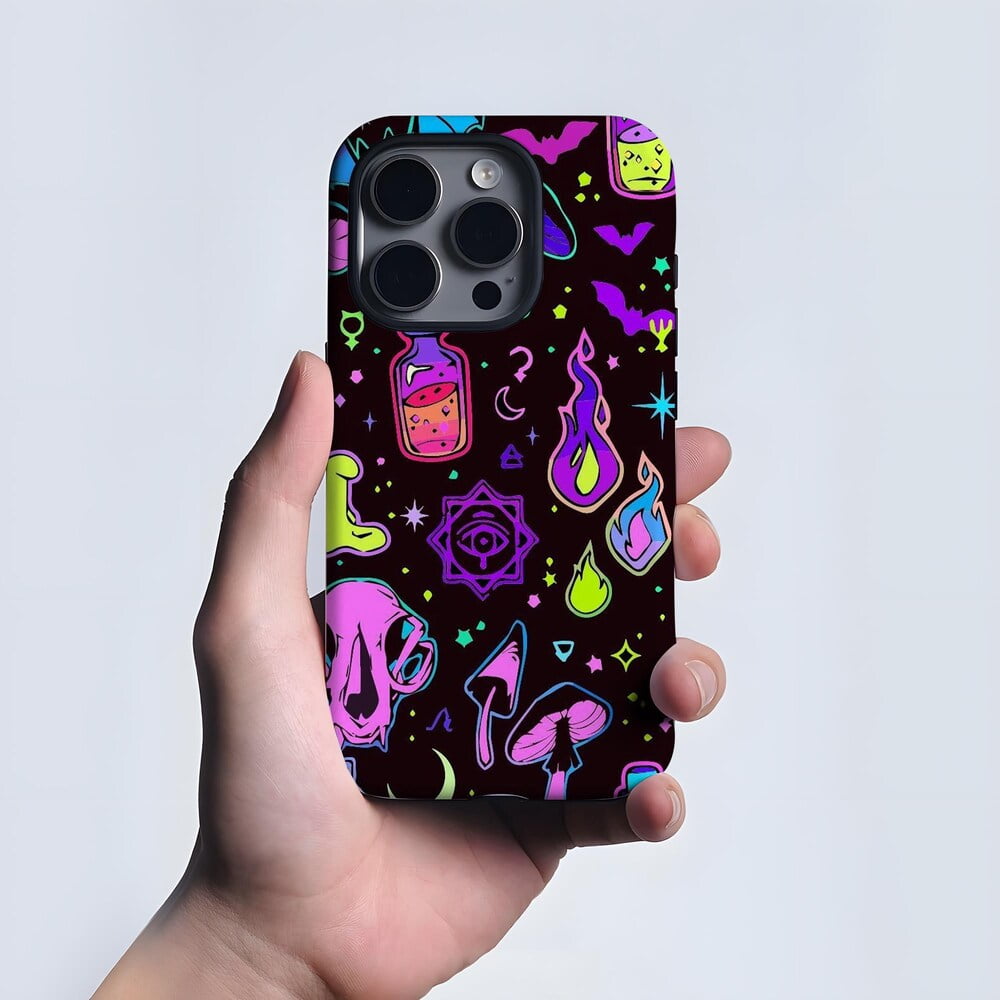 Stars Celestial Moon Galaxy Night Sky Phone Case for iPhone 11-17 Pro ...