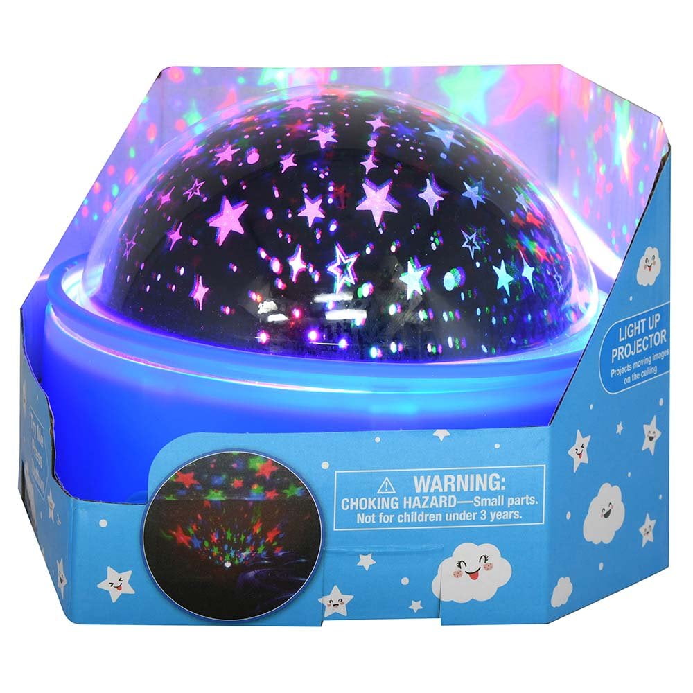 Stars & Clouds Light up Projector in color box - Walmart.com