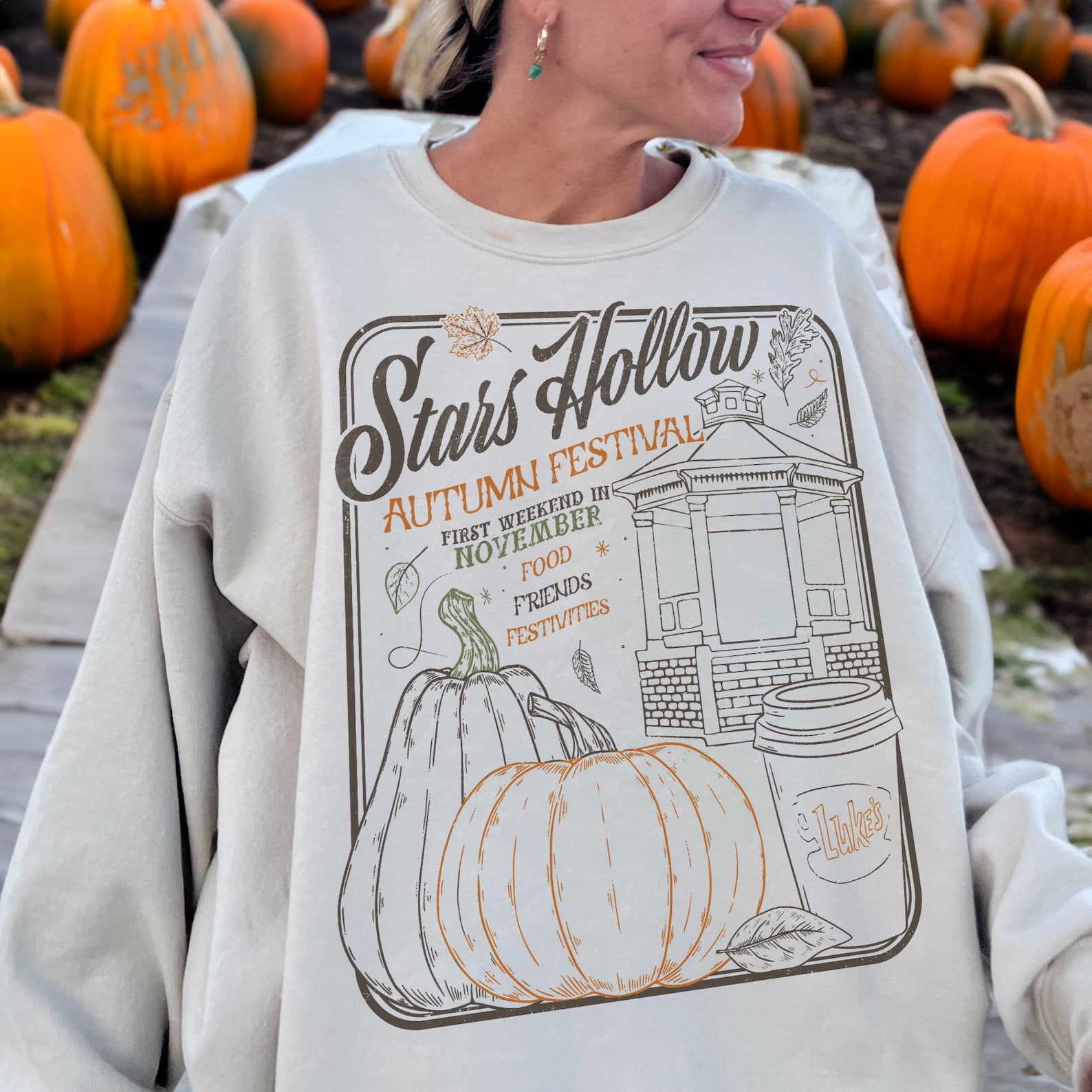 Stars Hollow Autumn Festival Sweatshirt | Gilmore Girls Gift, Rory ...