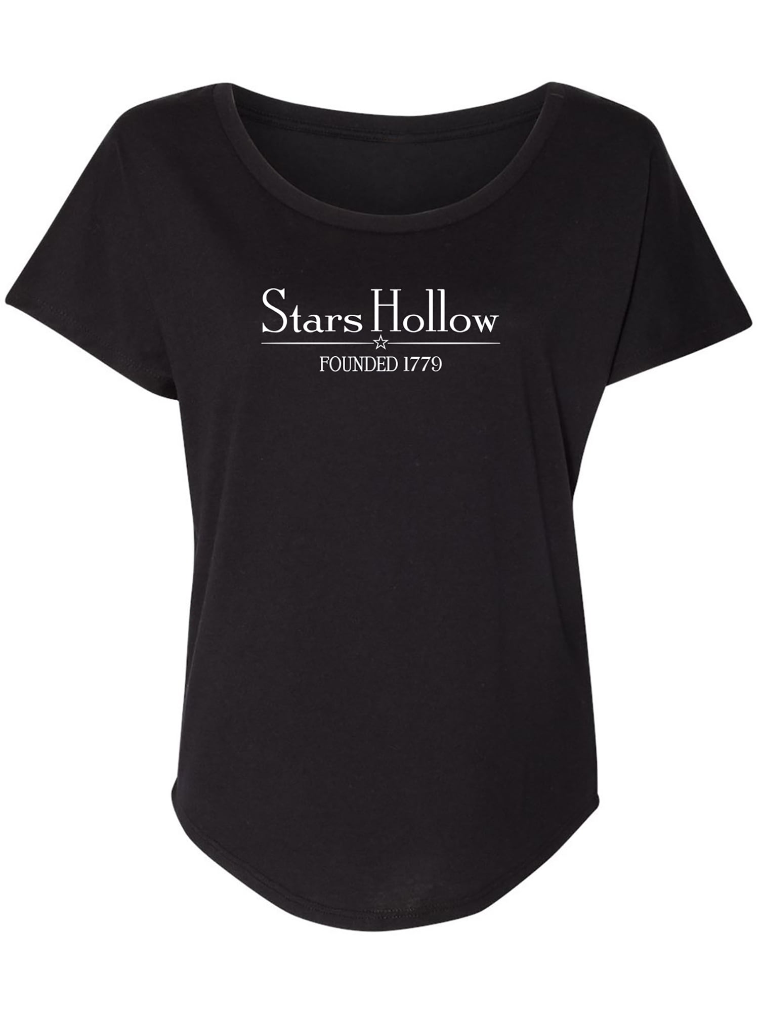 Stars Hollow Founded 1779 Womens Dolman Tee - Walmart Business Supplies