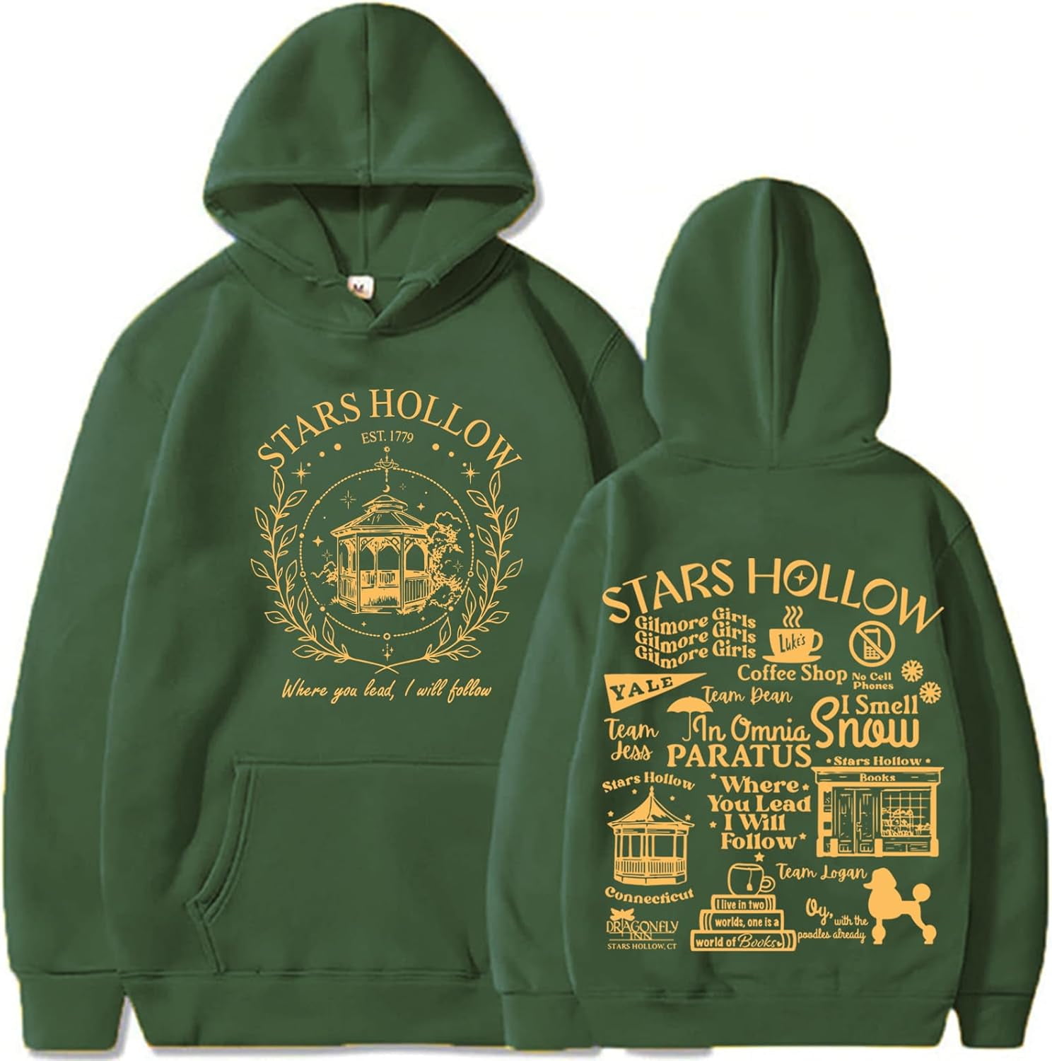 Stars Hollow Where You Lead I Will Follow Sweatshirt Stars Hollow ...