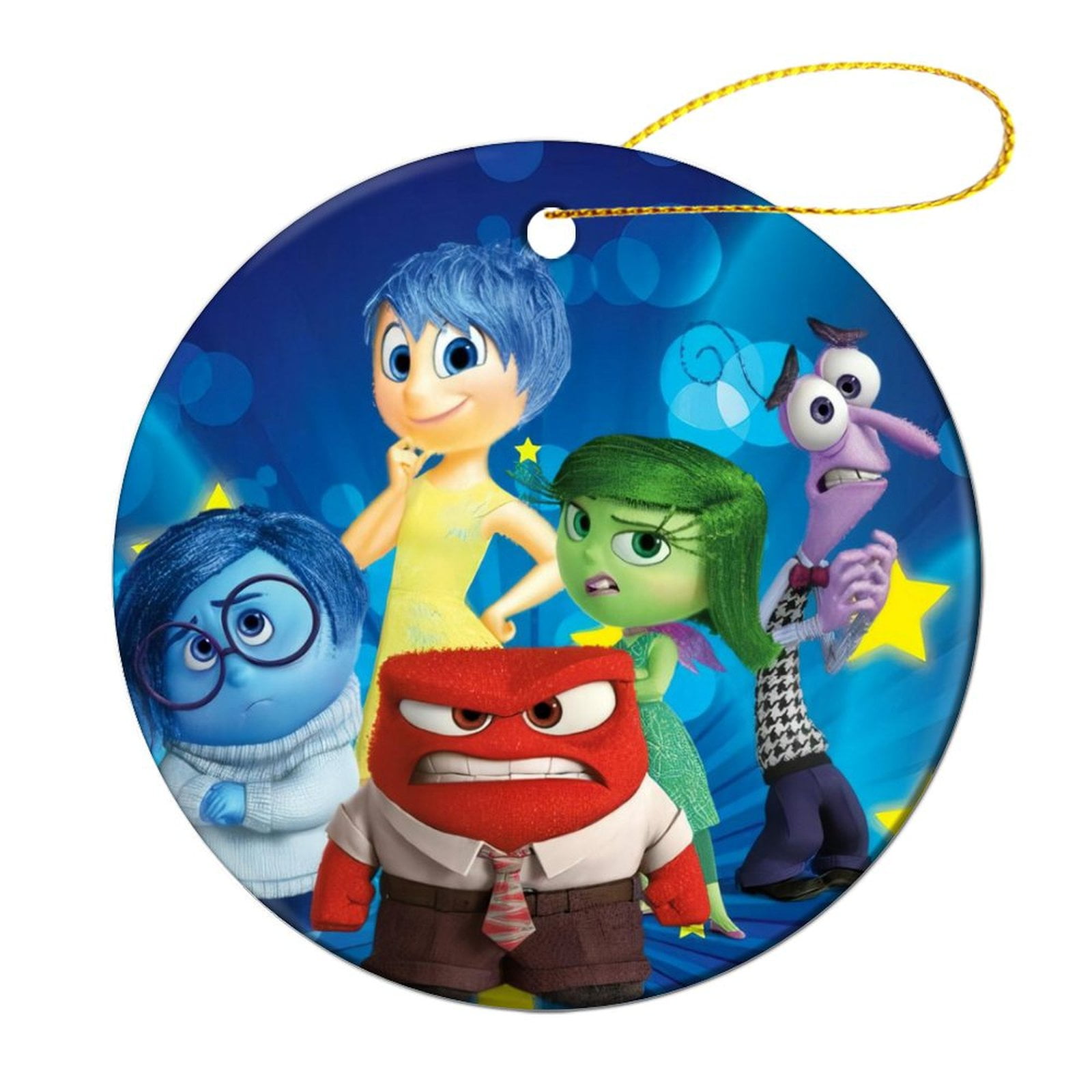 Stars Inside Out Christmas Ornament,Farmhouse Christmas Tree Holiday ...