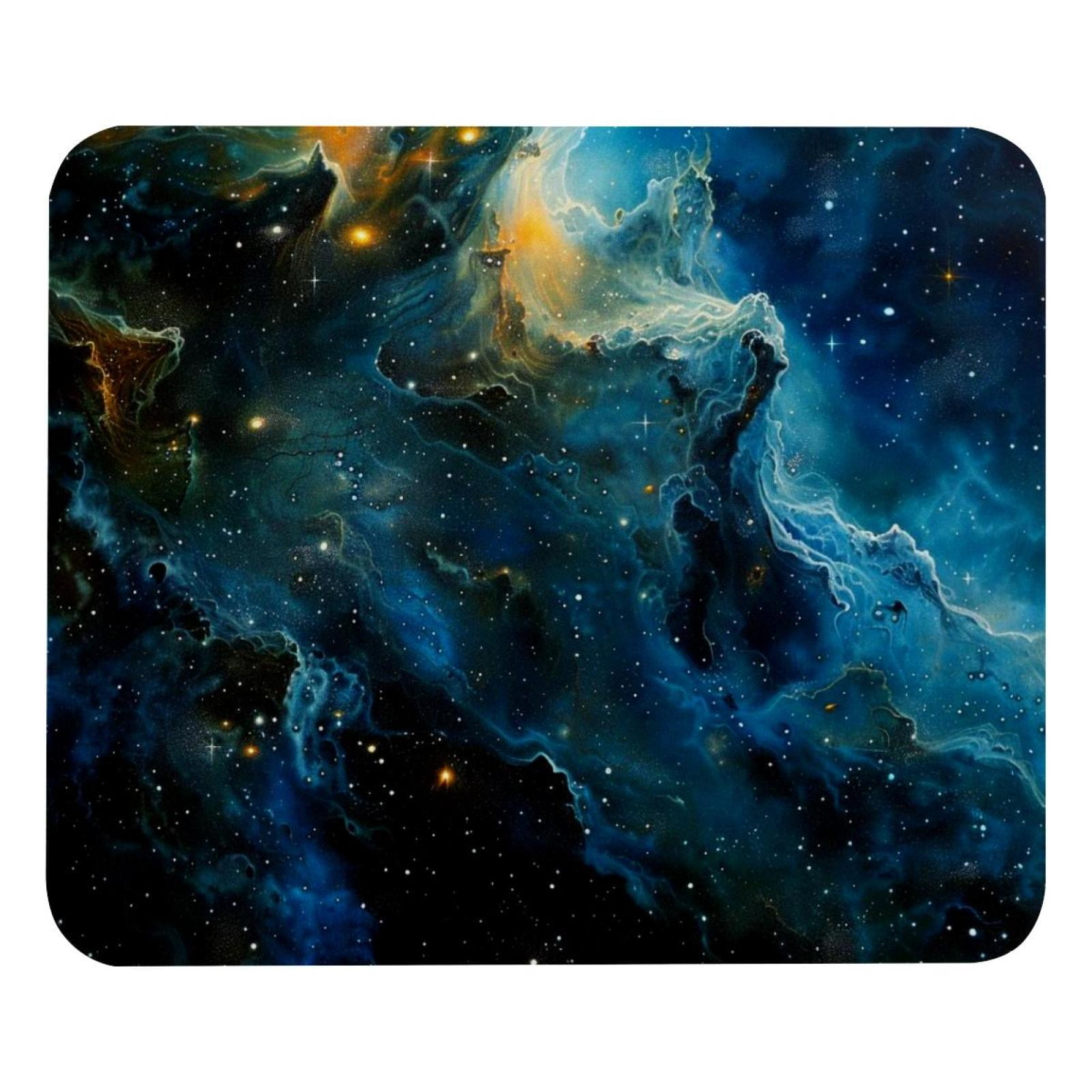 Stars Nebula Mouse Pad, Cloth with Rubberized Base - Walmart.com
