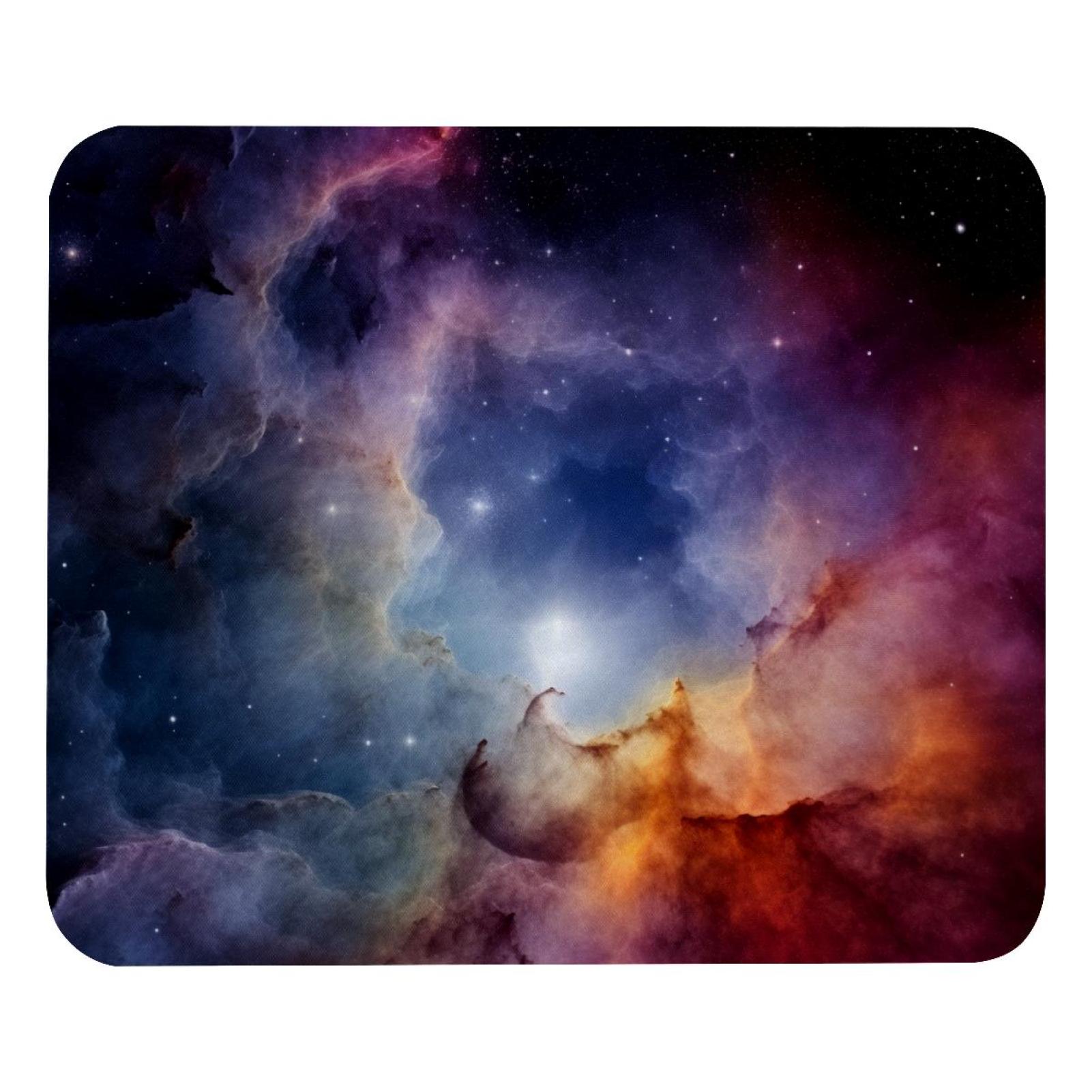 Stars Nebula Mouse Pad, Personality Design Rubber Base for Office Decor ...