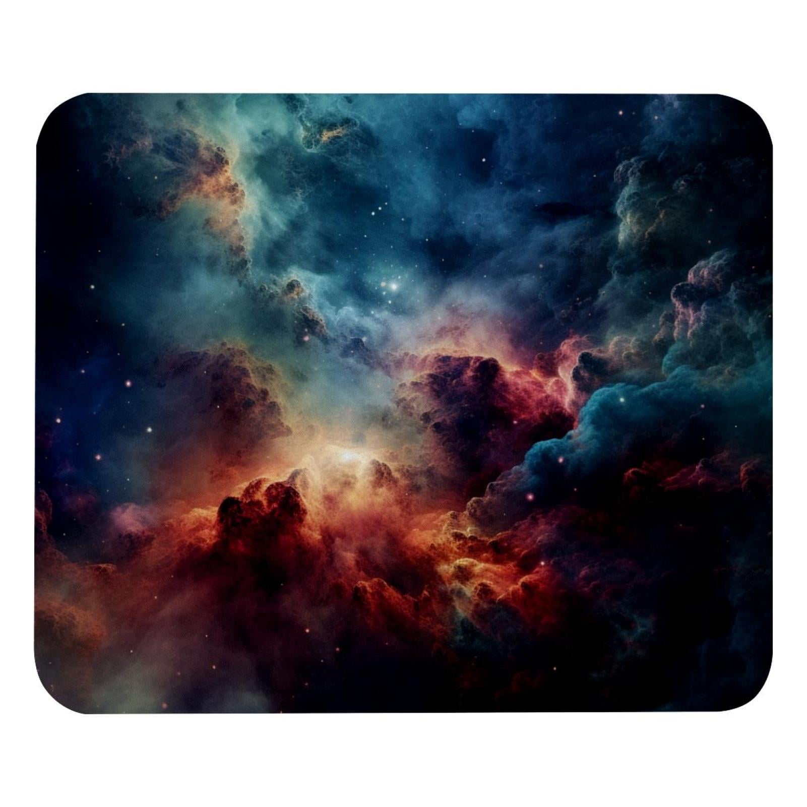 Stars Nebula Mouse Pad, Personality Design Rubber Base for Office Decor ...