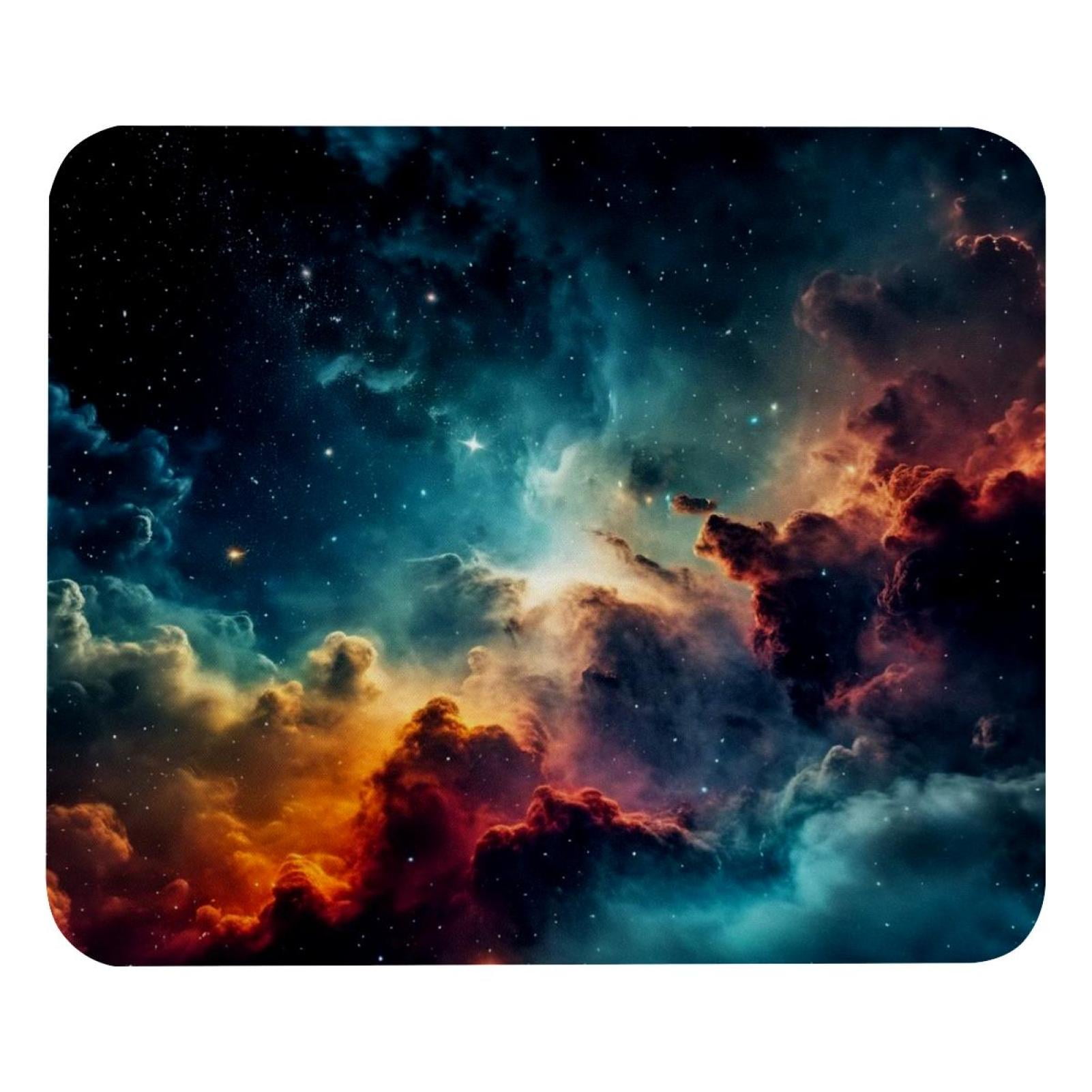 Stars Nebula Mouse Pad, Personality Design Rubber Base for Office Decor ...
