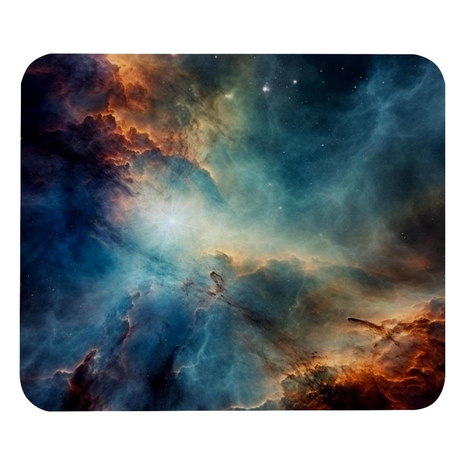 Stars Nebula Mouse Pad, Personality Design Rubber Base for Office Decor ...