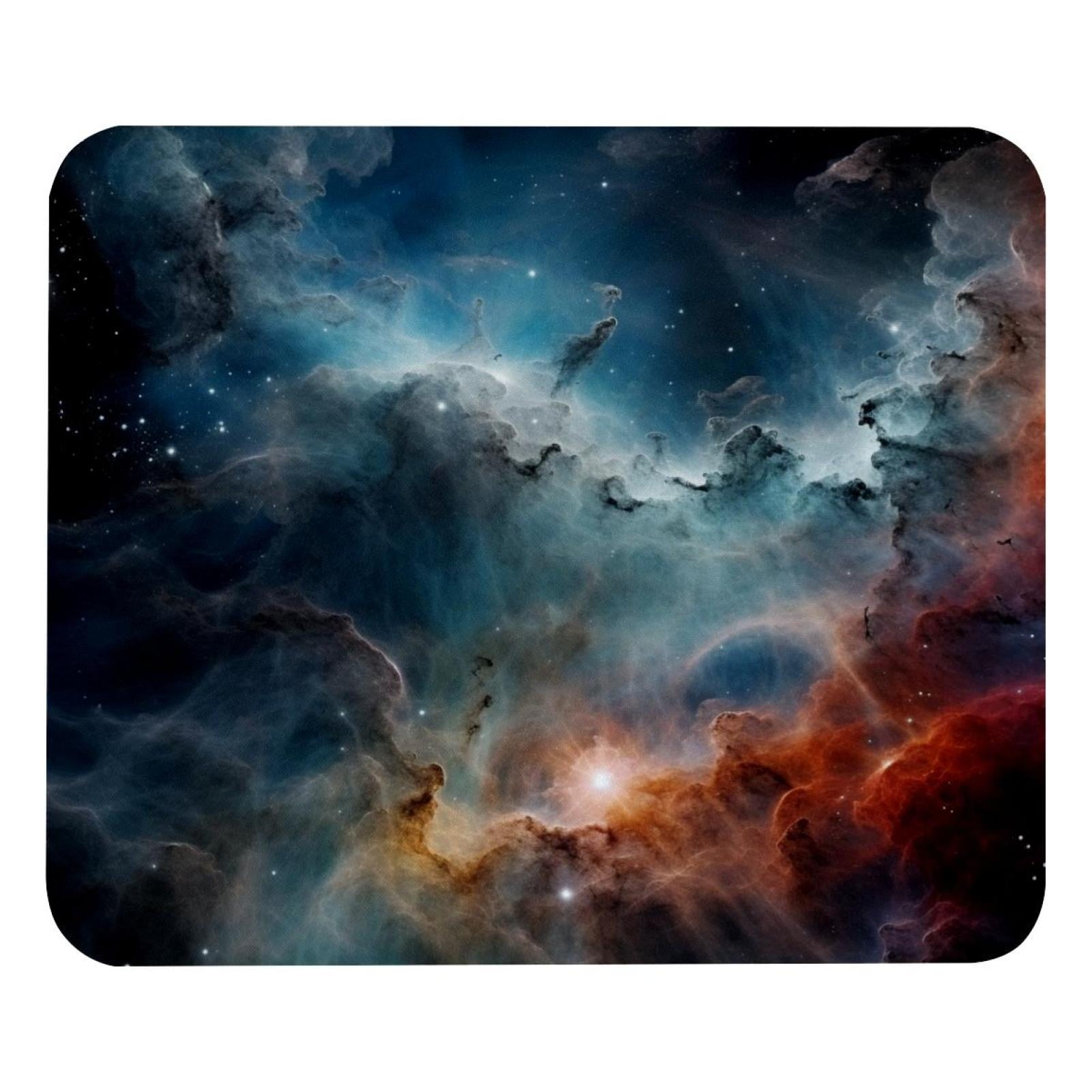 Stars Nebula Mouse Pad, Personality Design Rubber Base for Office Decor ...