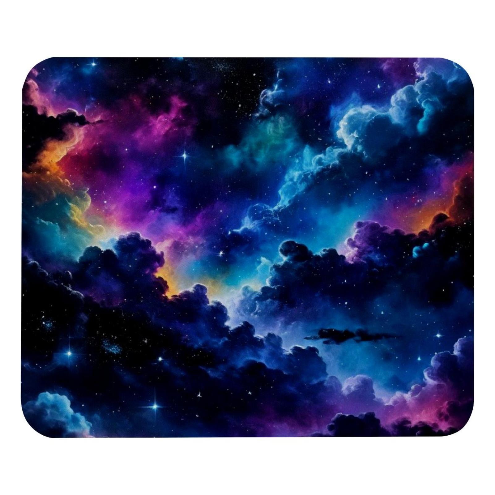 Stars Nebula Mouse Pad, Personality Design Rubber Base for Office Decor ...