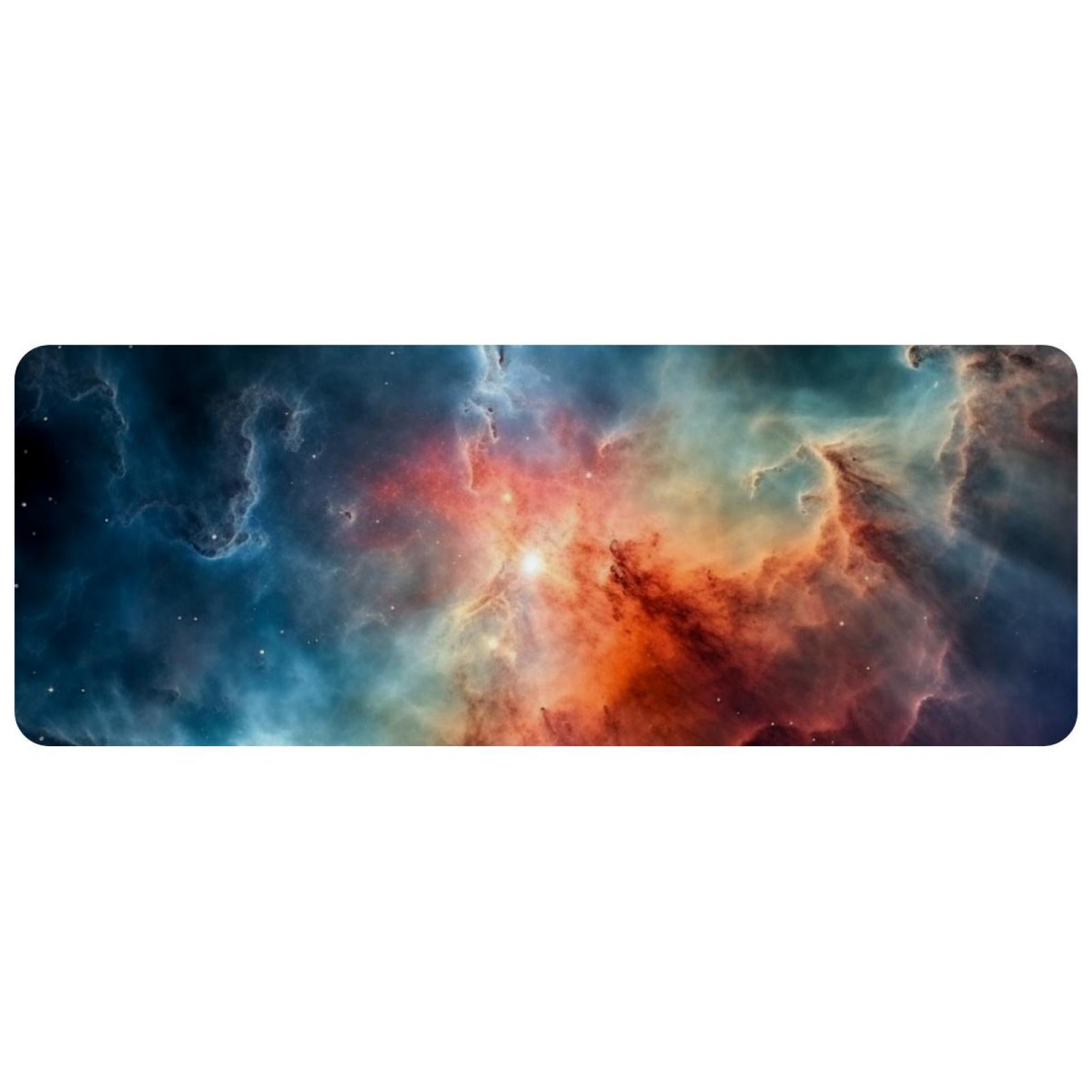 Stars Nebula Mouse Pad, Rubber Base Computer Mouse Pads for Wireless ...