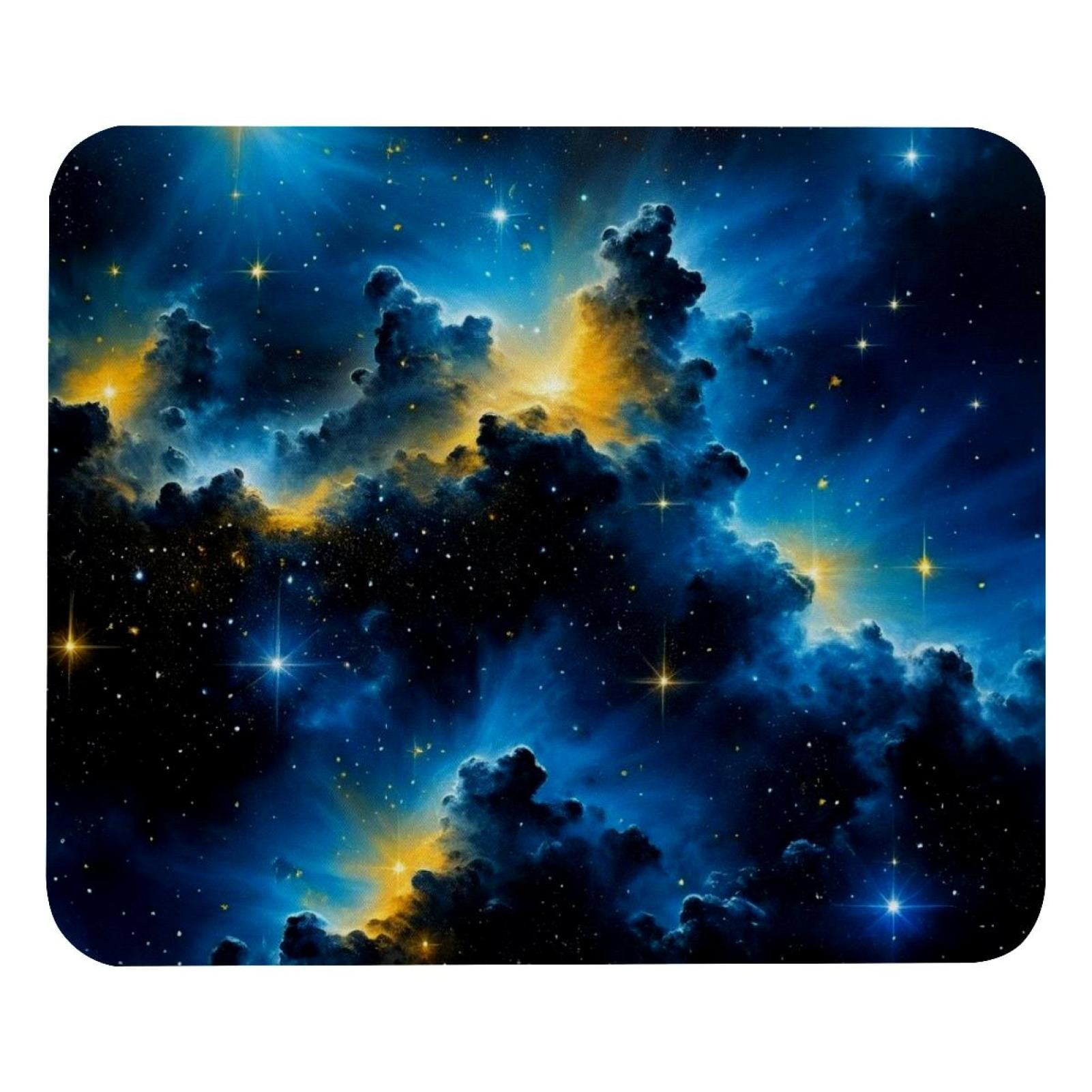 Stars Nebula Mouse Pad, Rubber Base Computer Mouse Pads for Wireless ...