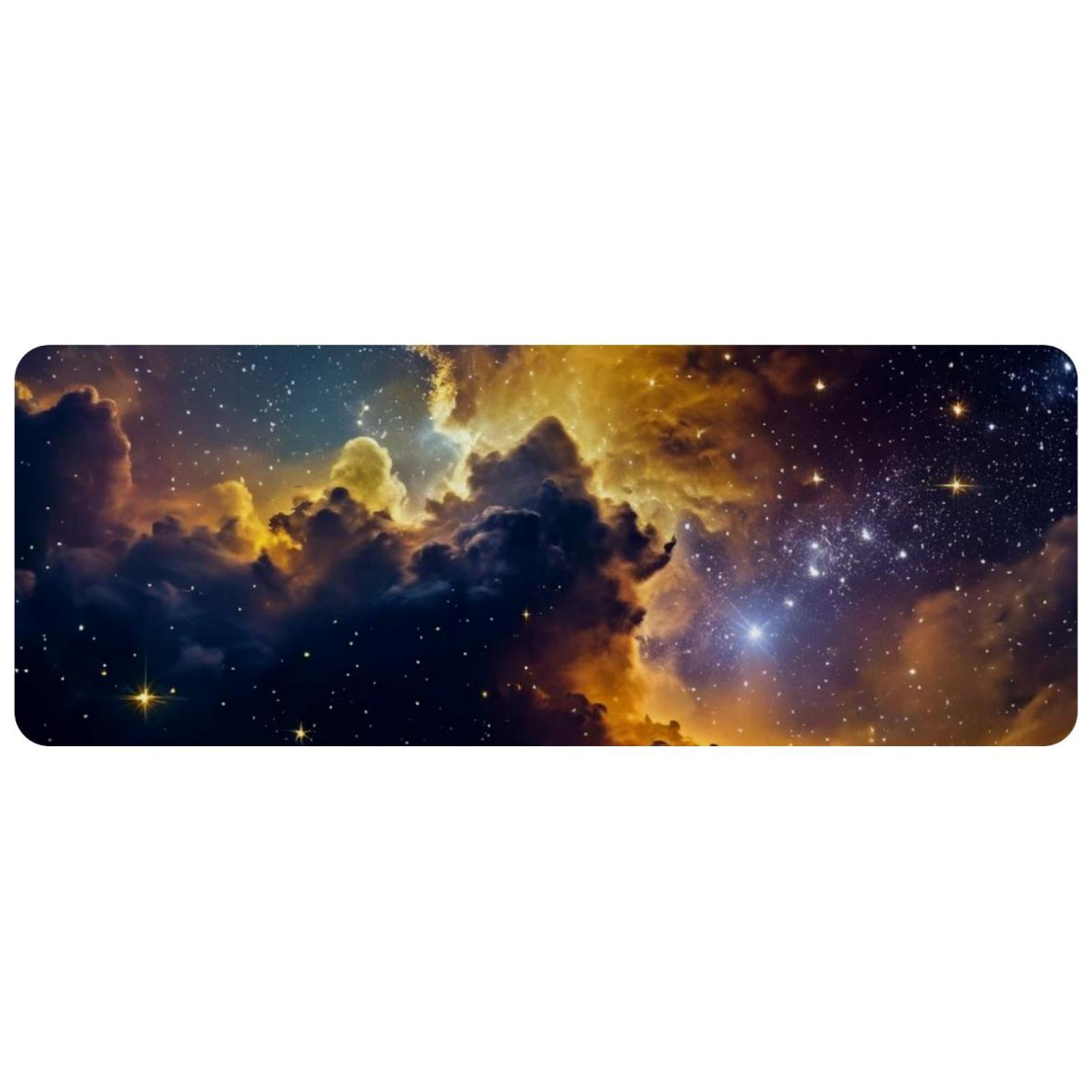 Stars Nebula Mouse Pad, Rubber Base Computer Mouse Pads for Wireless ...