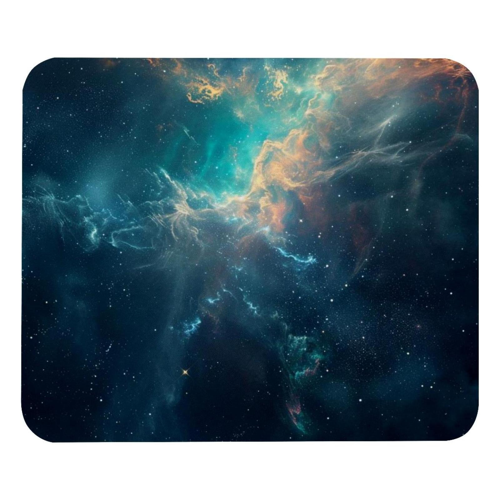 Stars Nebula Mouse Pad, Rubber Base Computer Mouse Pads for Wireless ...