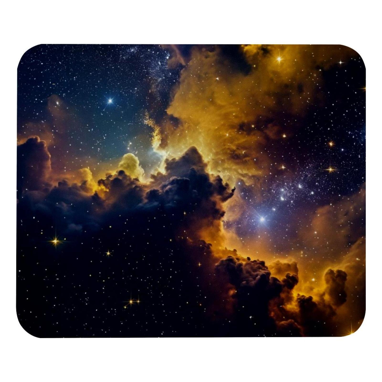Stars Nebula Mouse Pad for Wireless Mouse Home Office Desk Laptop with ...
