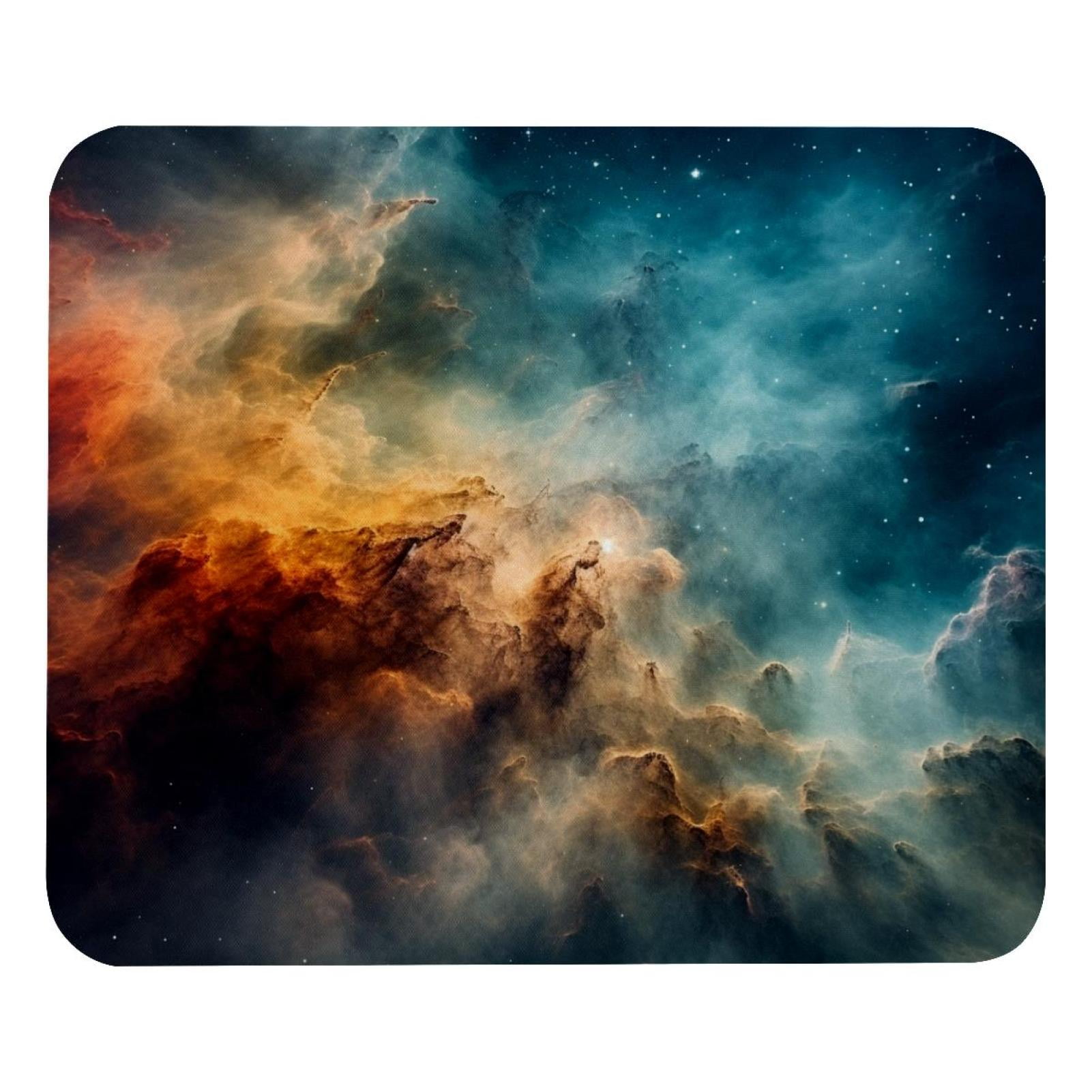 Stars Nebula Mouse Pad for Wireless Mouse Home Office Desk Laptop with ...