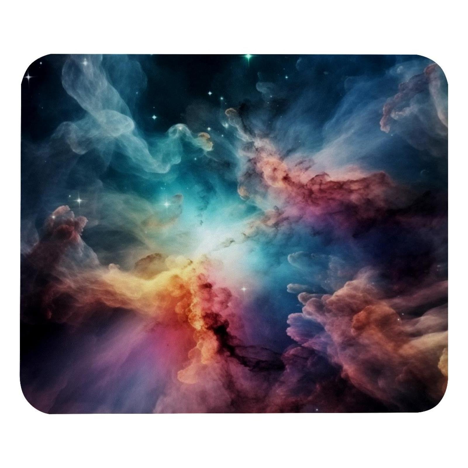 Stars Nebula Mouse Pad for Wireless Mouse Home Office Desk Laptop with ...