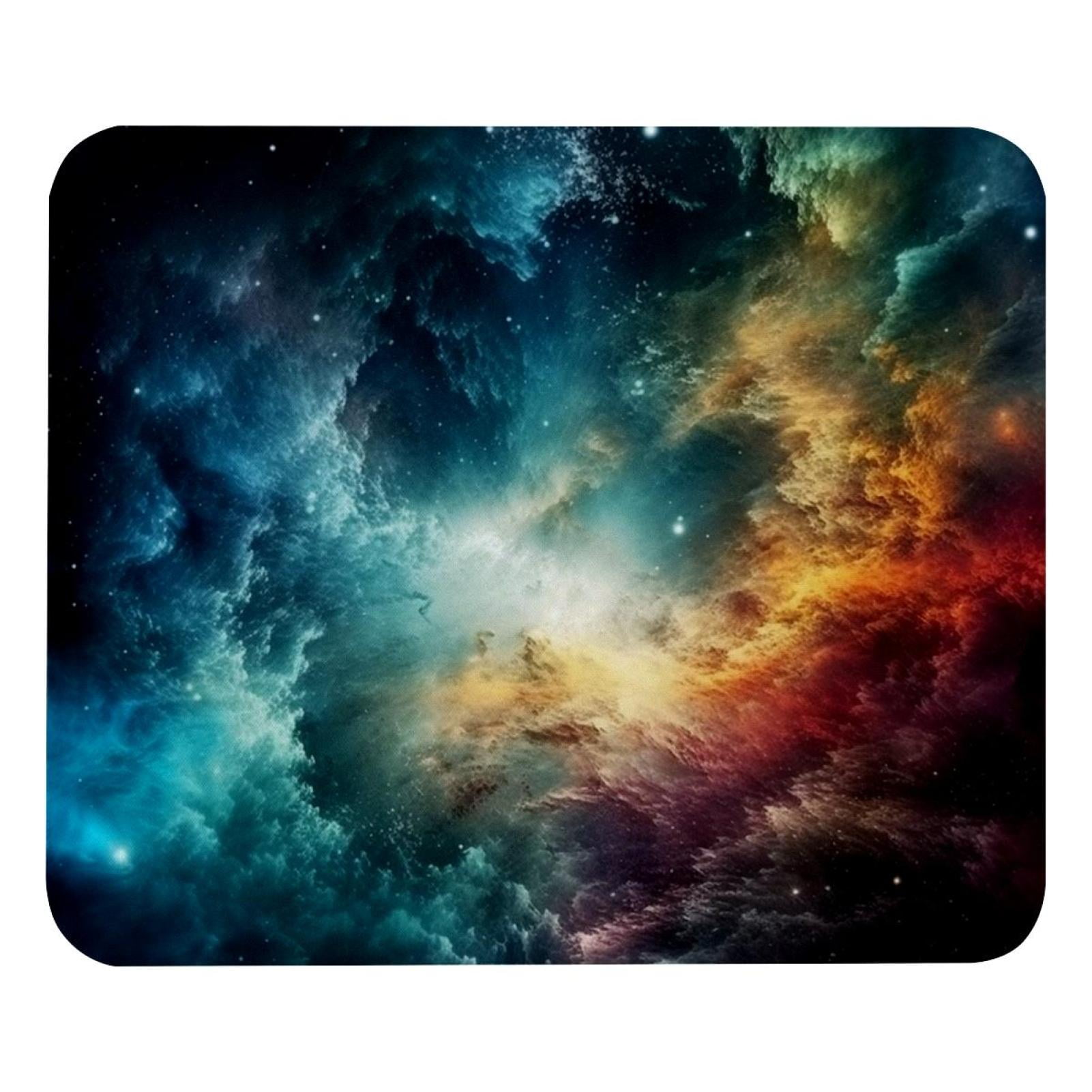 Stars Nebula Mouse Pad for Wireless Mouse Home Office Desk Laptop with ...