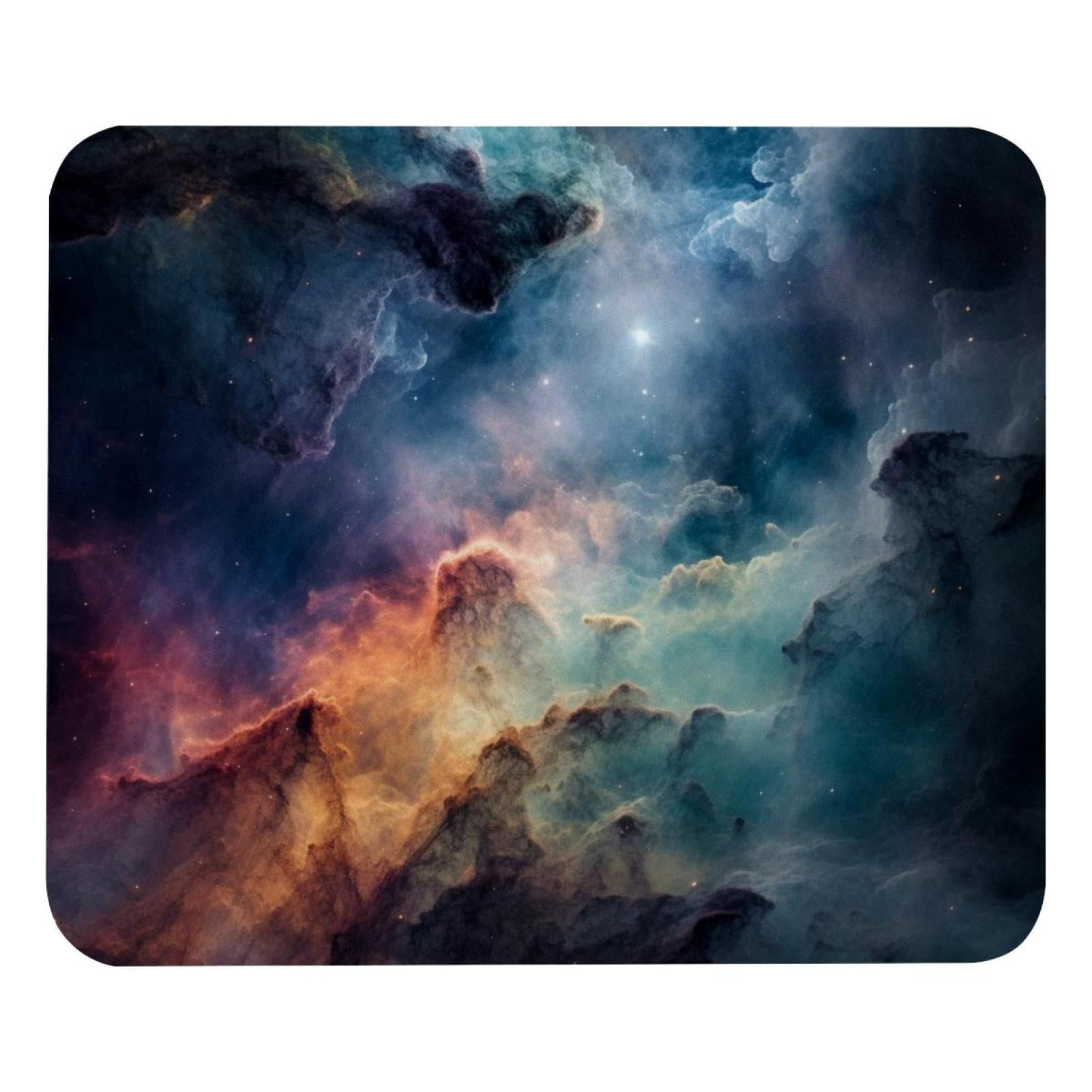 Stars Nebula Mouse Pad for Wireless Mouse Home Office Desk Laptop with ...