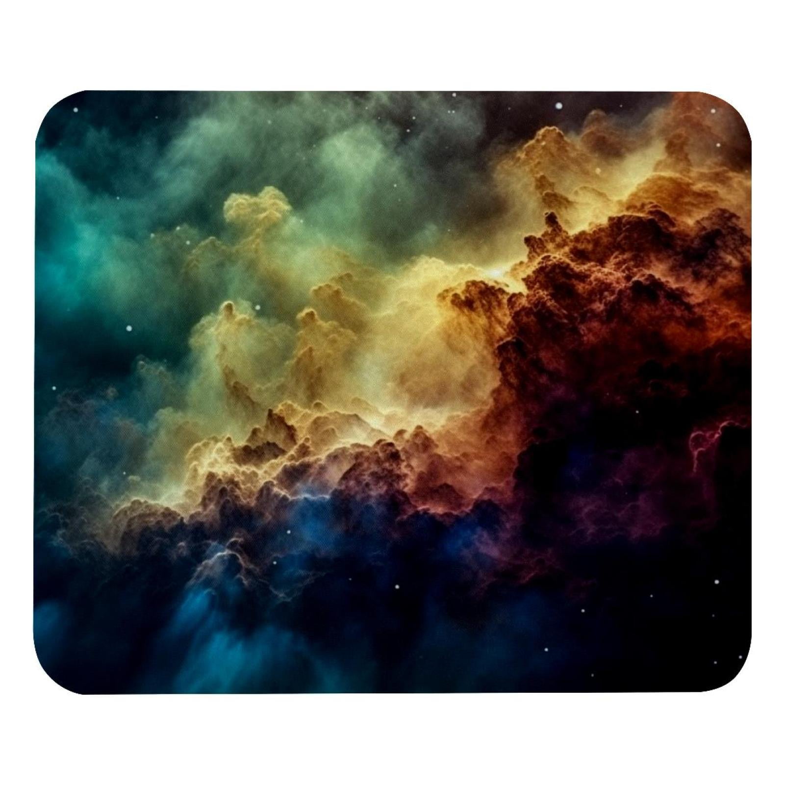 Stars Nebula Mouse Pad for Wireless Mouse Home Office Desk Laptop with ...
