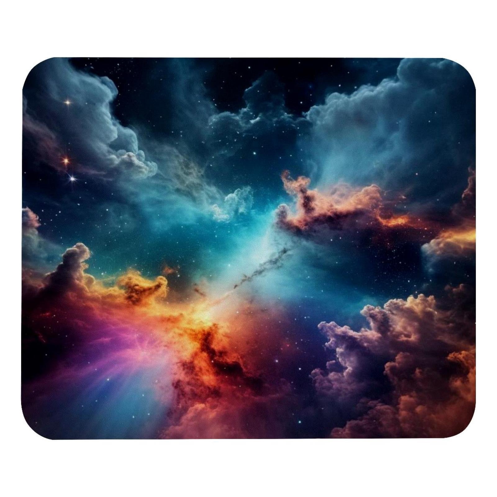 Stars Nebula Mouse Pad for Wireless Mouse Home Office Desk Laptop with ...