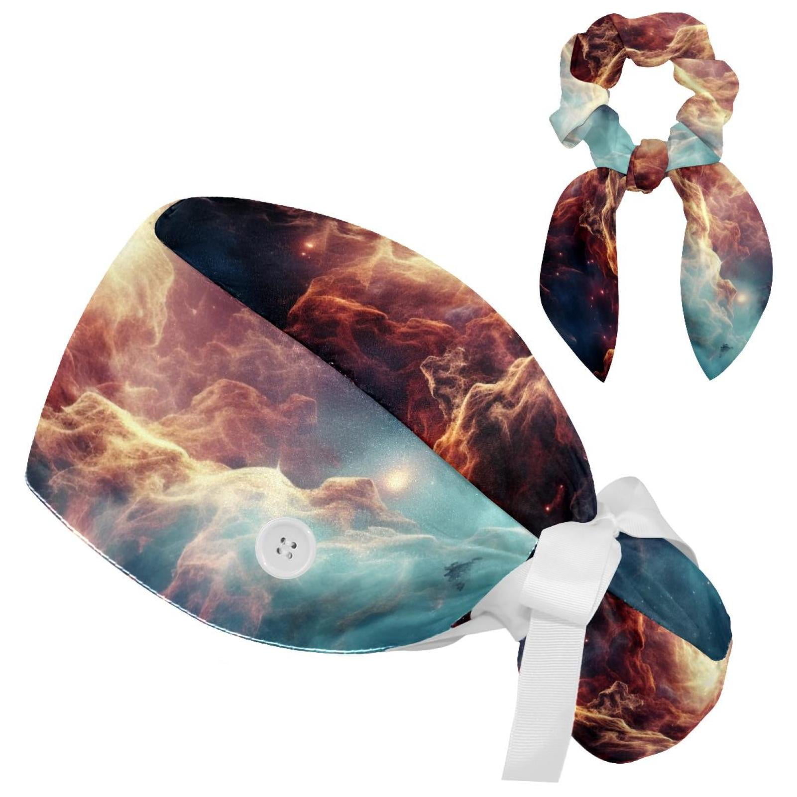 Stars Nebula Working Cap Unisex Scrub Cap - Walmart.com