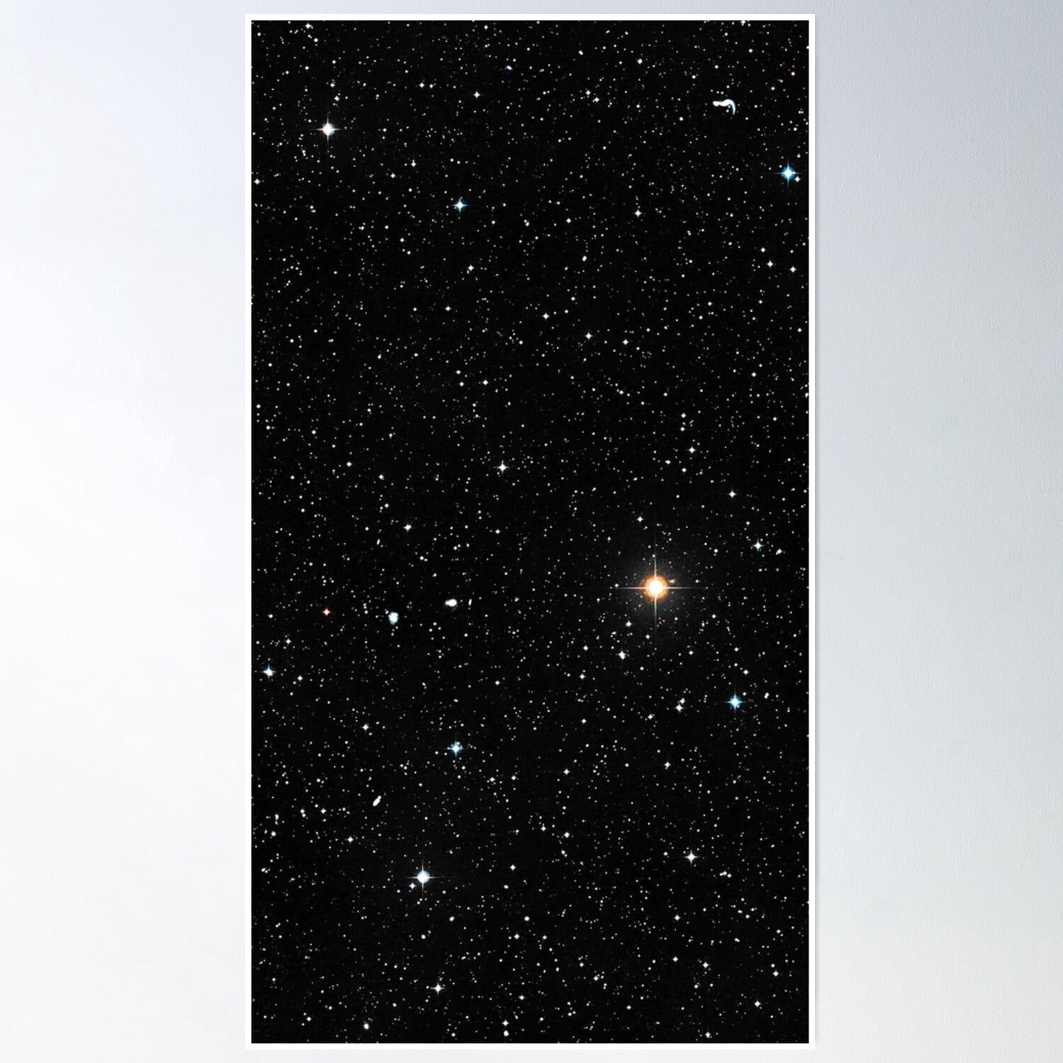 Stars, Sky, Night Poster Wall Art, Modern Wall Decor, 24x36 UNFRAMED ...
