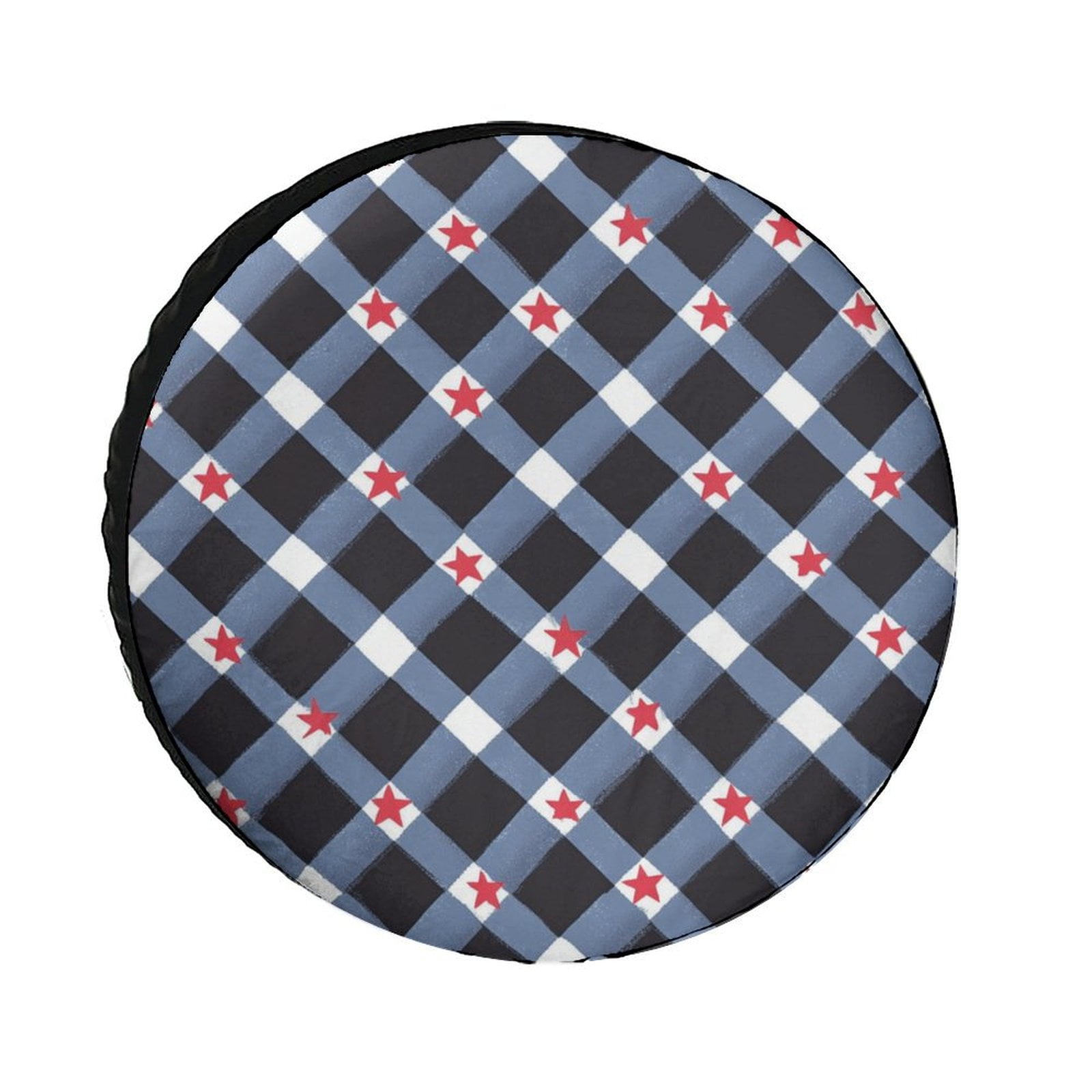 Stars And Stripes Spare Tire Cover Memorial Day Decorations Wheel ...