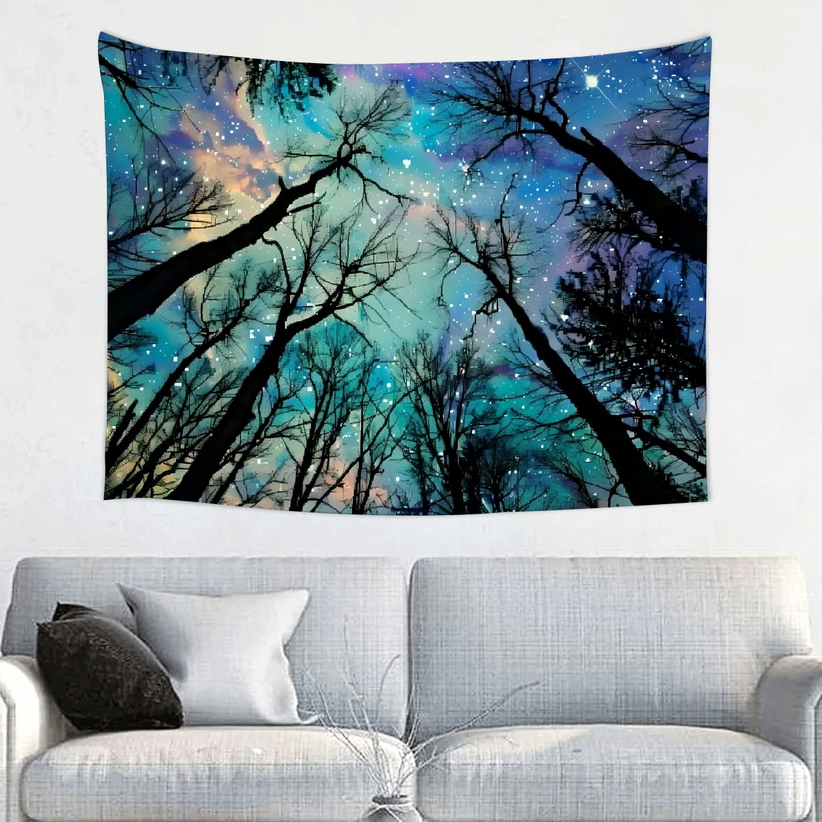 Stars Tapestry and wall decoration, 100% Polyester Wall Hanging ...