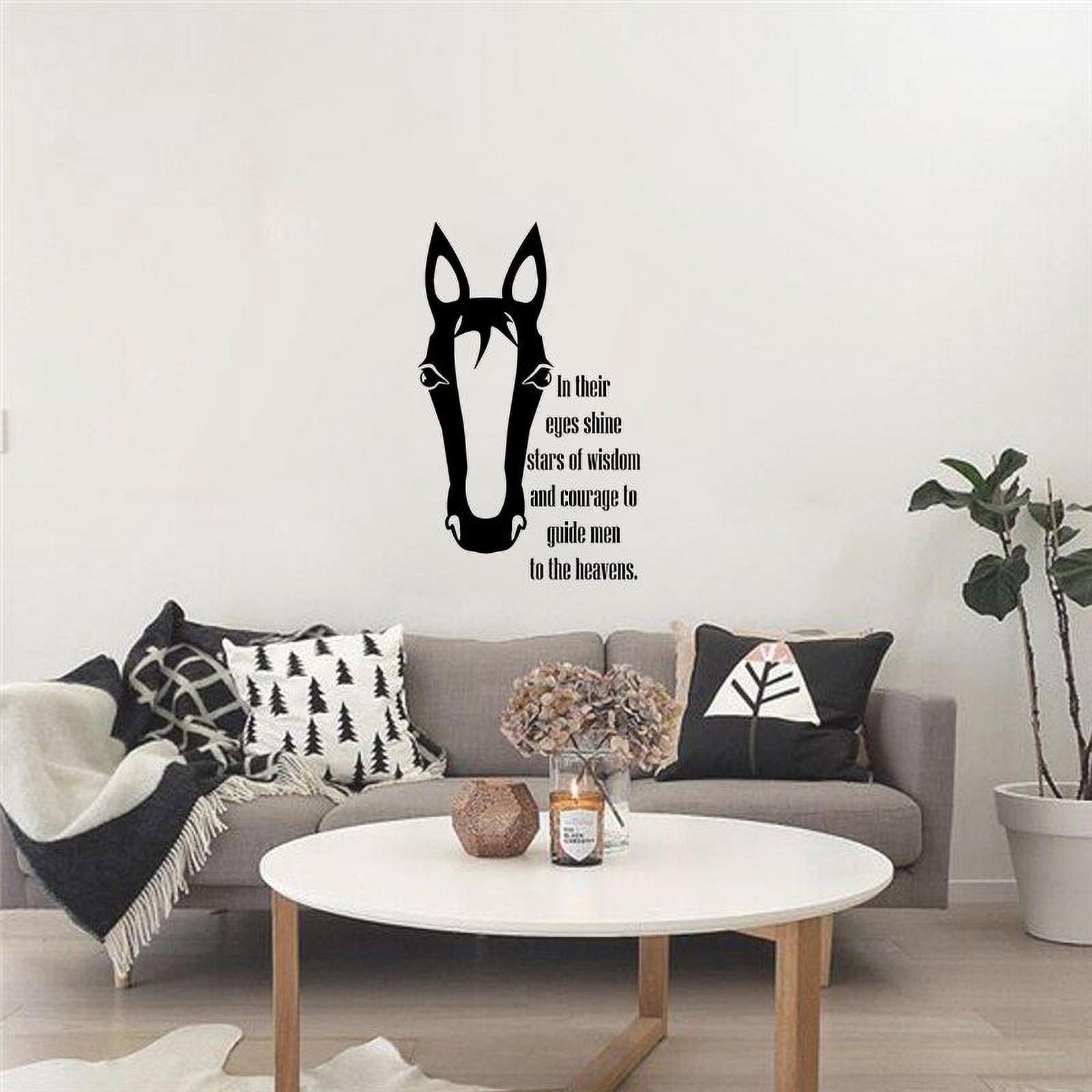 Stars of Wisdom and Courage Equestrian Quote Jumper Horse Jumping Horse ...