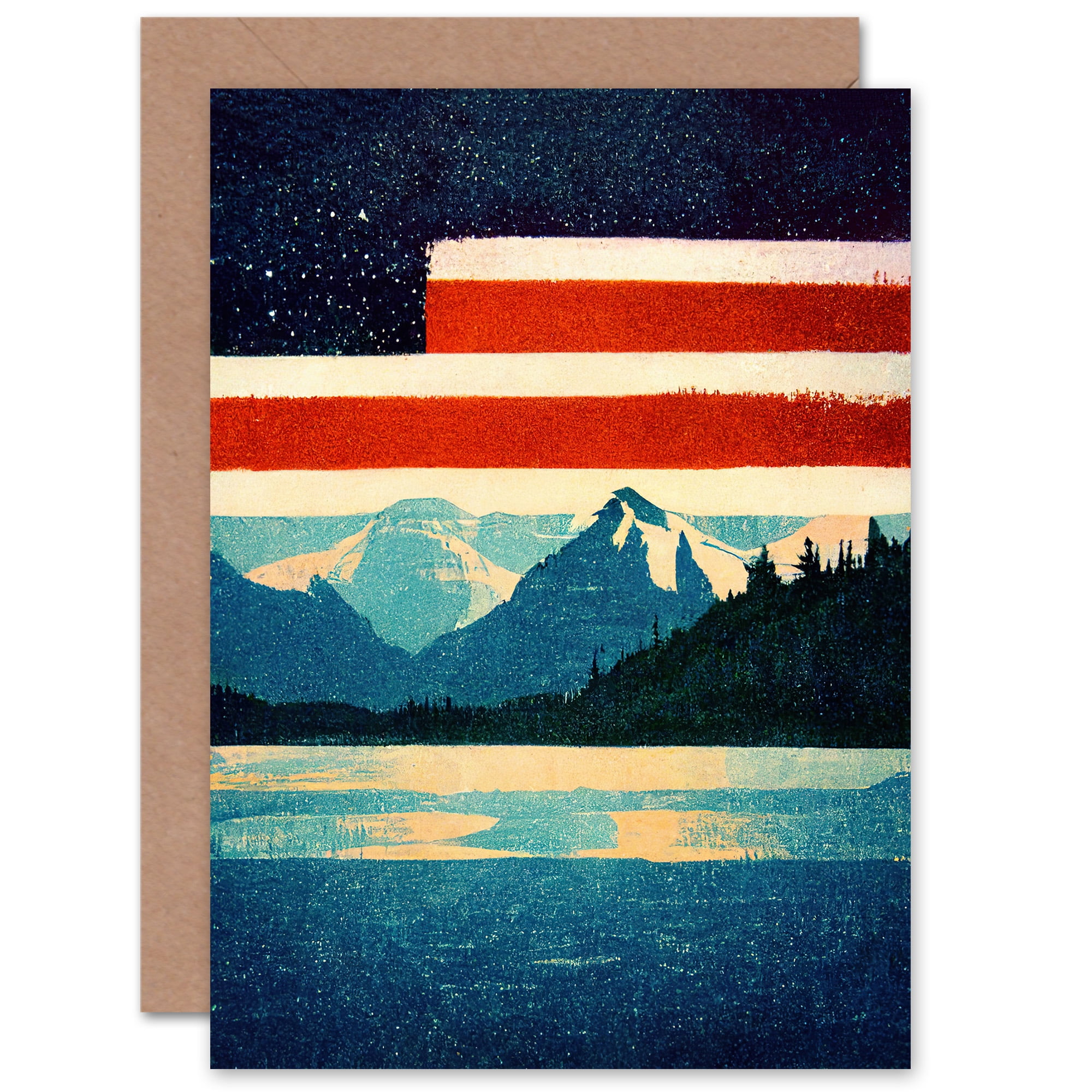 Stars and Stripes USA National Parks for Him or Her Man Woman Birthday ...