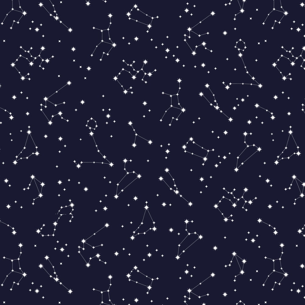 Stars and Zodiac Constellations Pattern Premium Roll Gift Wrap Wrapping ...