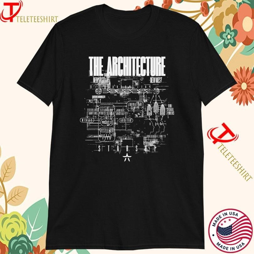 Starset The Architecture New East New West 2024 T-shirts - Walmart.com