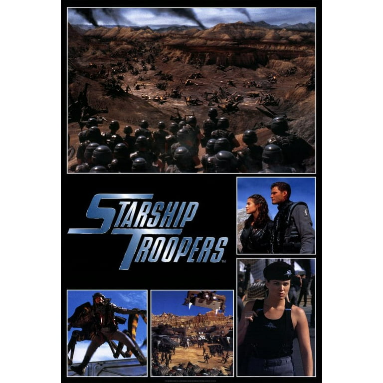 Starship Troopers 1997 Poster Late Movie Night: Starship Troopers