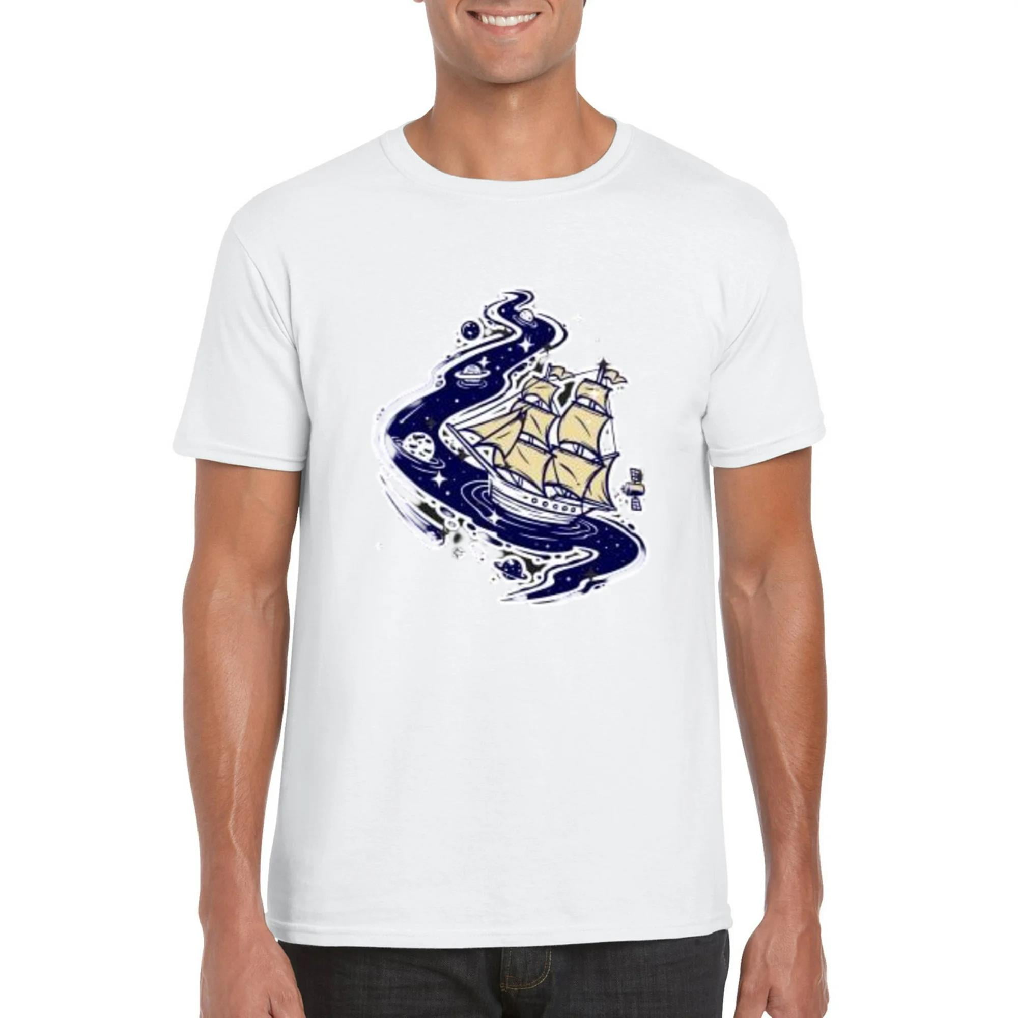 Starship Universe Space Alien Galactic Fantasy Adventure T-Shirt, for ...