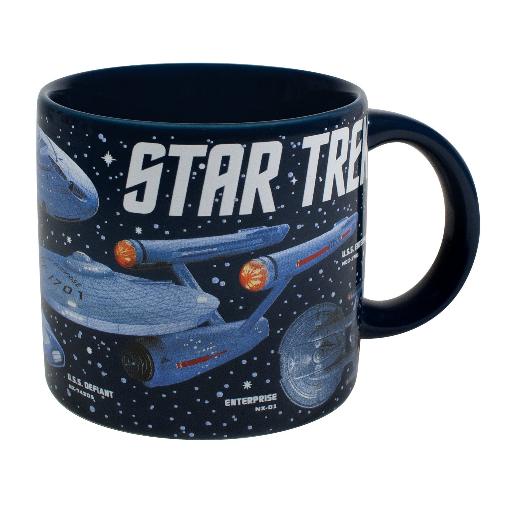 Starships of Star Trek Coffee Mug, 12oz - Walmart.com