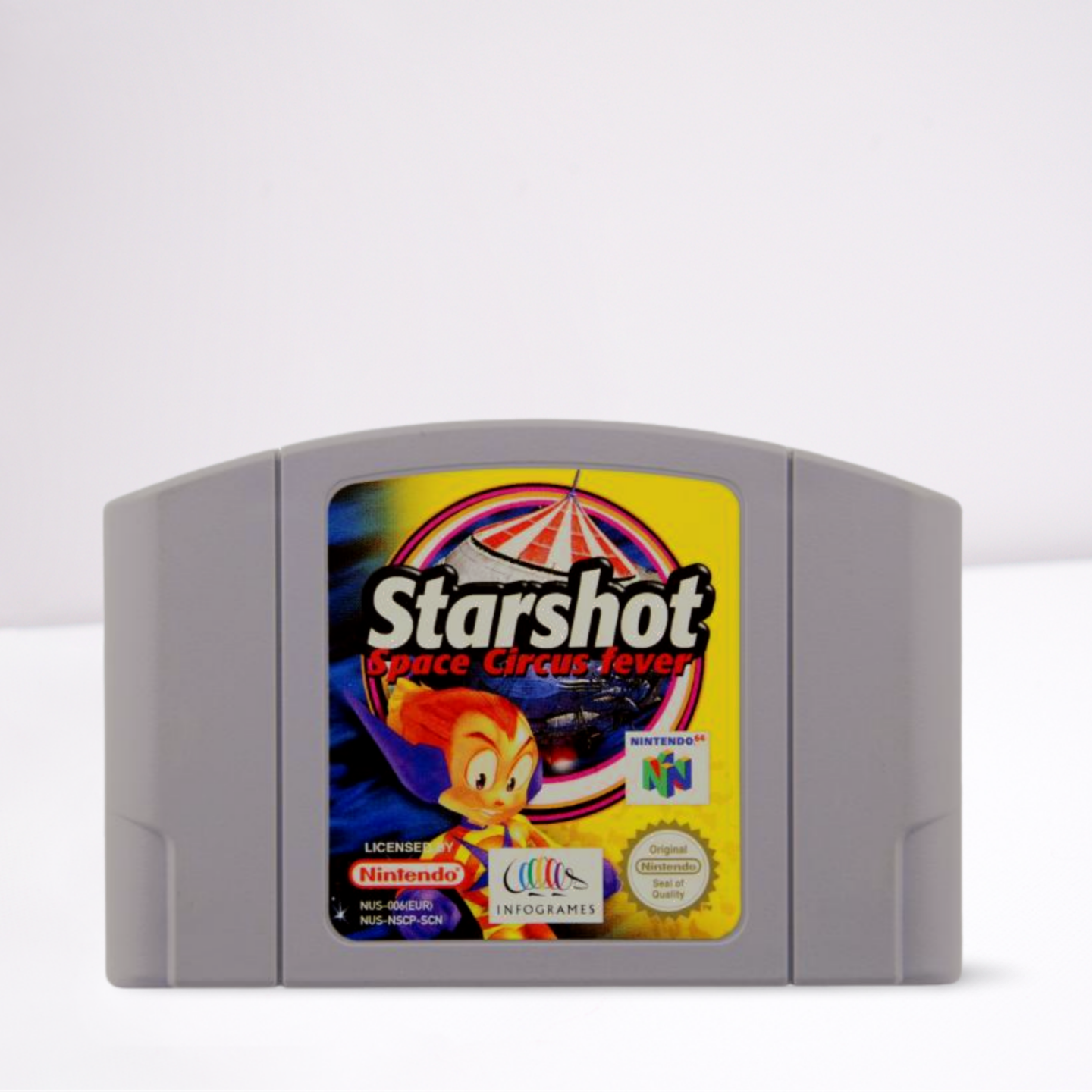 Starshot Space Circus Fever - N64 Video Game for Nintendo 64 - Walmart ...