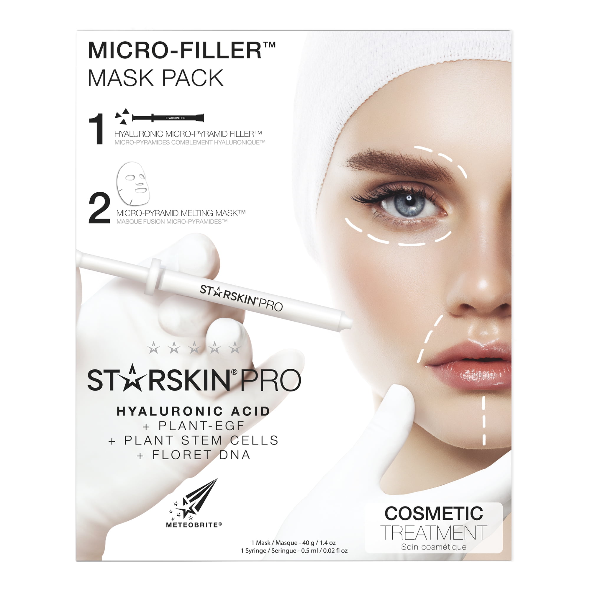 Starskin Pro Micro-Filler Mask Pack, 1.6 oz - Walmart.com