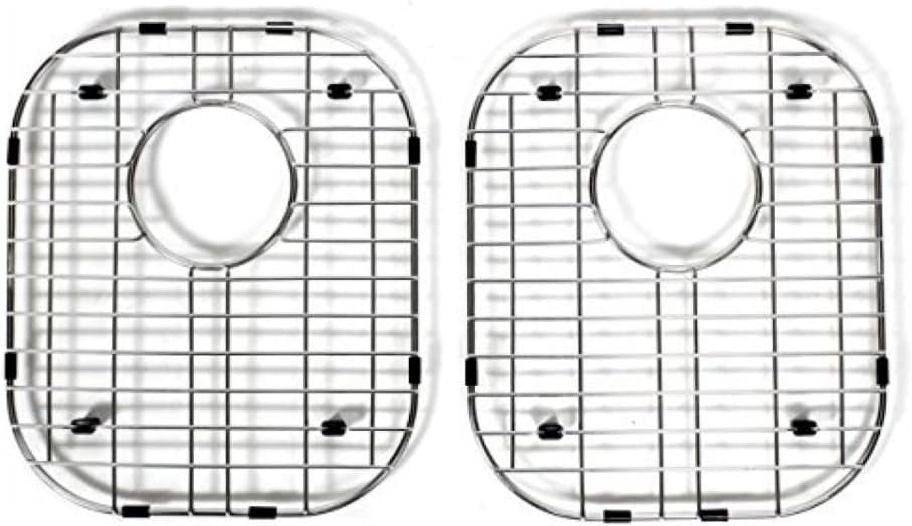 Starstar 50/50 Double Bowl Kitchen Sink Bottom Two Grids, Stainless ...